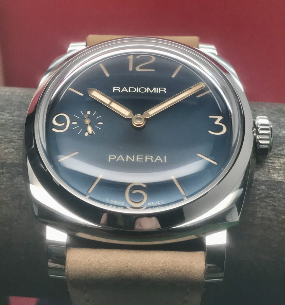 Panerai Radiomir 1940 Pam 690 47mm Blue Dial 500 Pieces Swiss Pam00690 ...