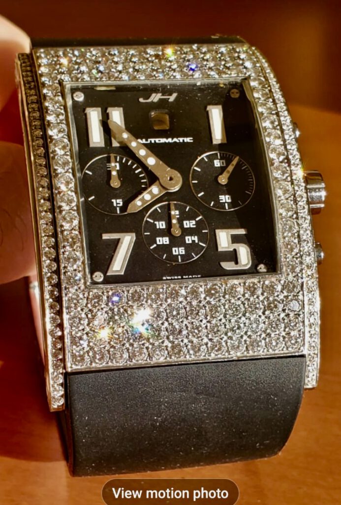 Jorg Hysek Kilada Chronograph Diamond Limited Edition Swiss Automatic ...