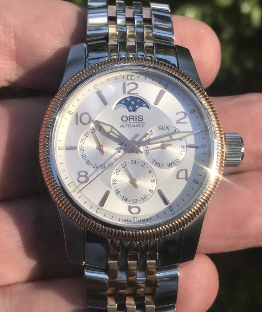 Oris Big Crown Complication Swiss Automatic 40mm Moon Phase Two-Tone ...