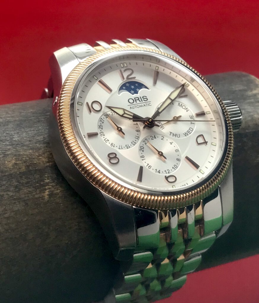 Oris Big Crown Complication Swiss Automatic 40mm Moon Phase Two-Tone ...