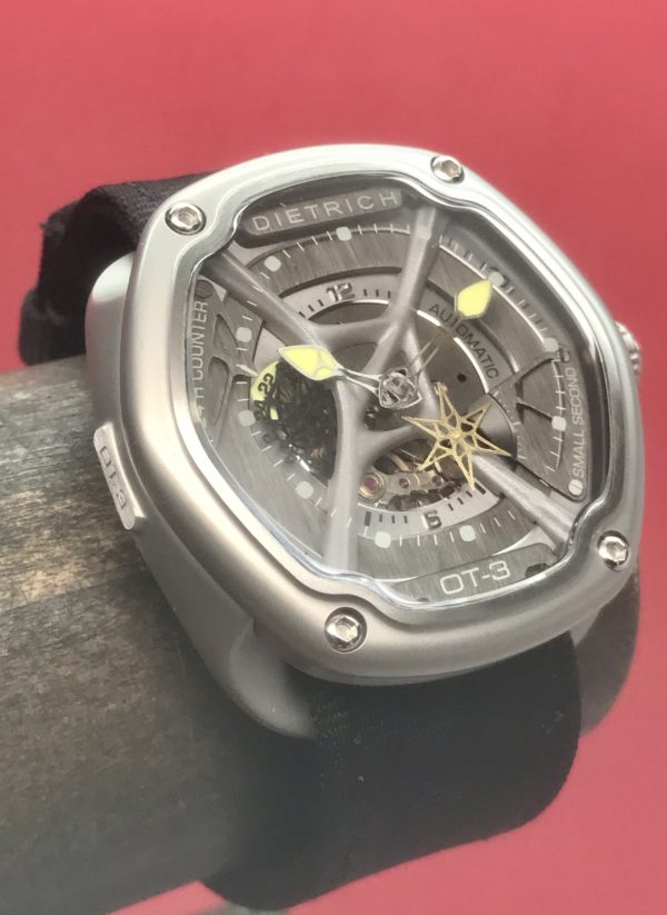 Dietrich OT-3 Organic Time Automatic 46mm Stainless Steel Skeleton - The Sutor House