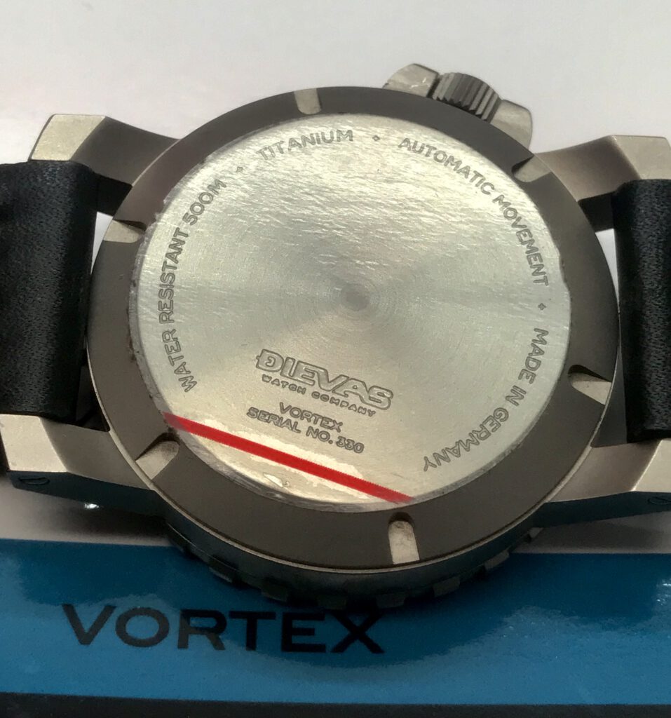 Dievas Vortex Titanium Tactical Diver Swiss Automatic ETA 2824 Movement 44mm - The Sutor House