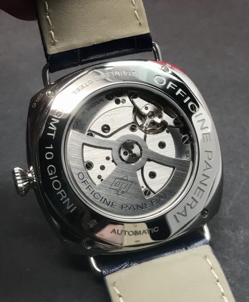 PANERAI RADIOMIR 10-DAYS GMT ACCIAIO PAM 323 47mm Swiss Automatic ...