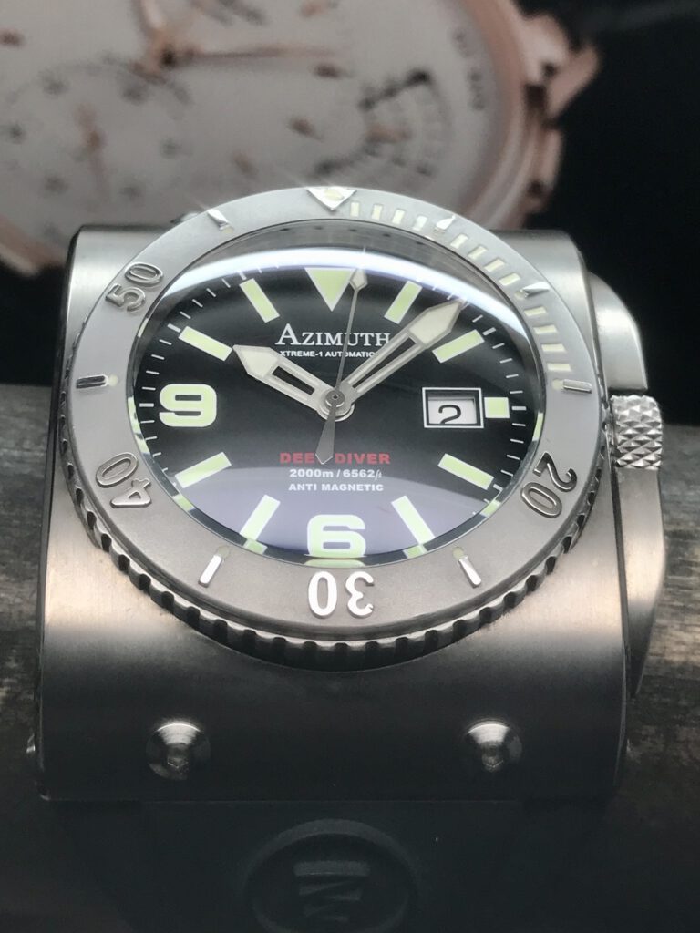 Azimuth Xtreme-1 Deep Diver 2000m Diver 46mm Swiss Automatic ETA 2826 ...