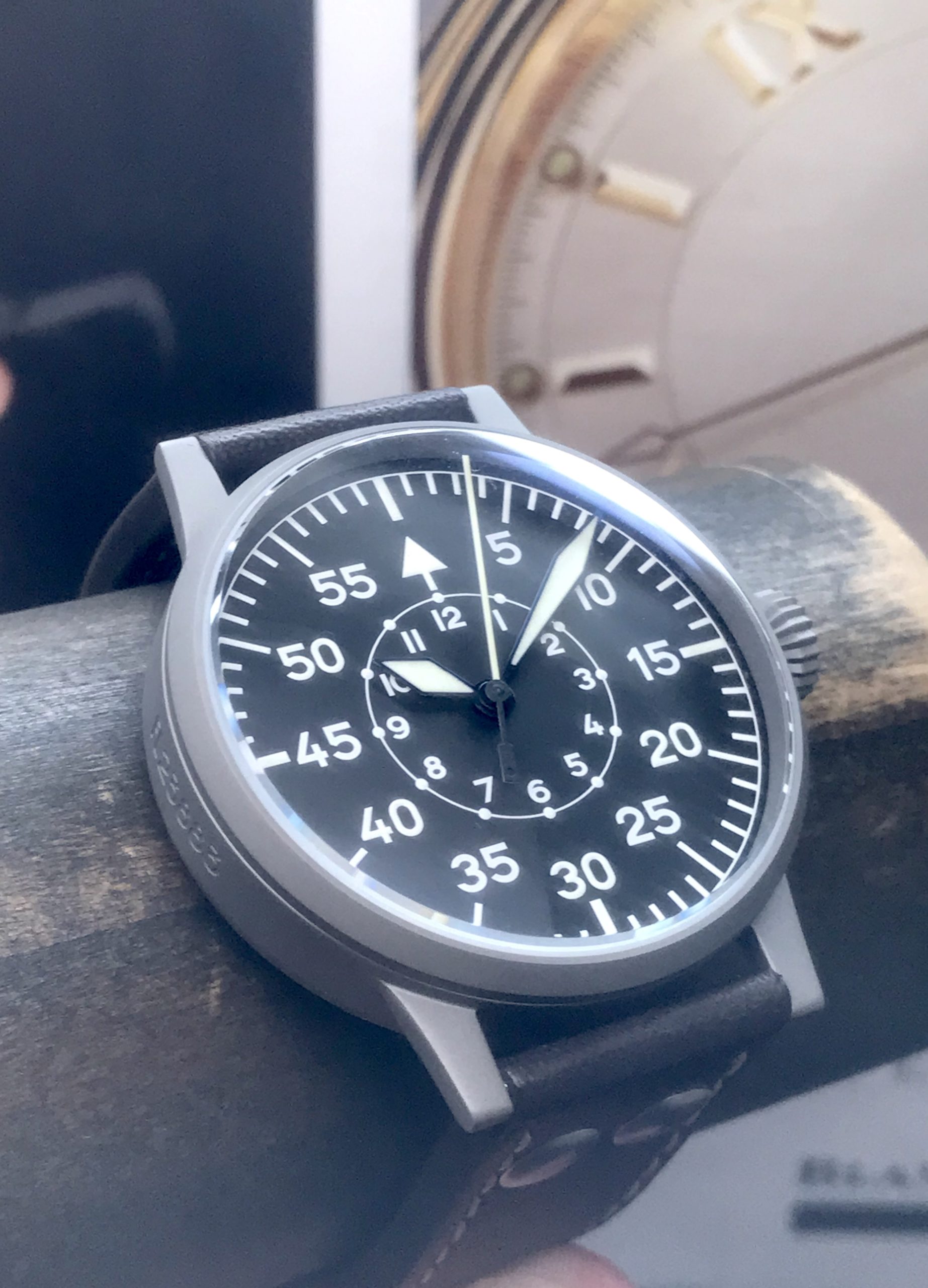 Laco 1925 Original Pilot Paderborn Type B Dial Swiss ETA 2824 Automatic ...