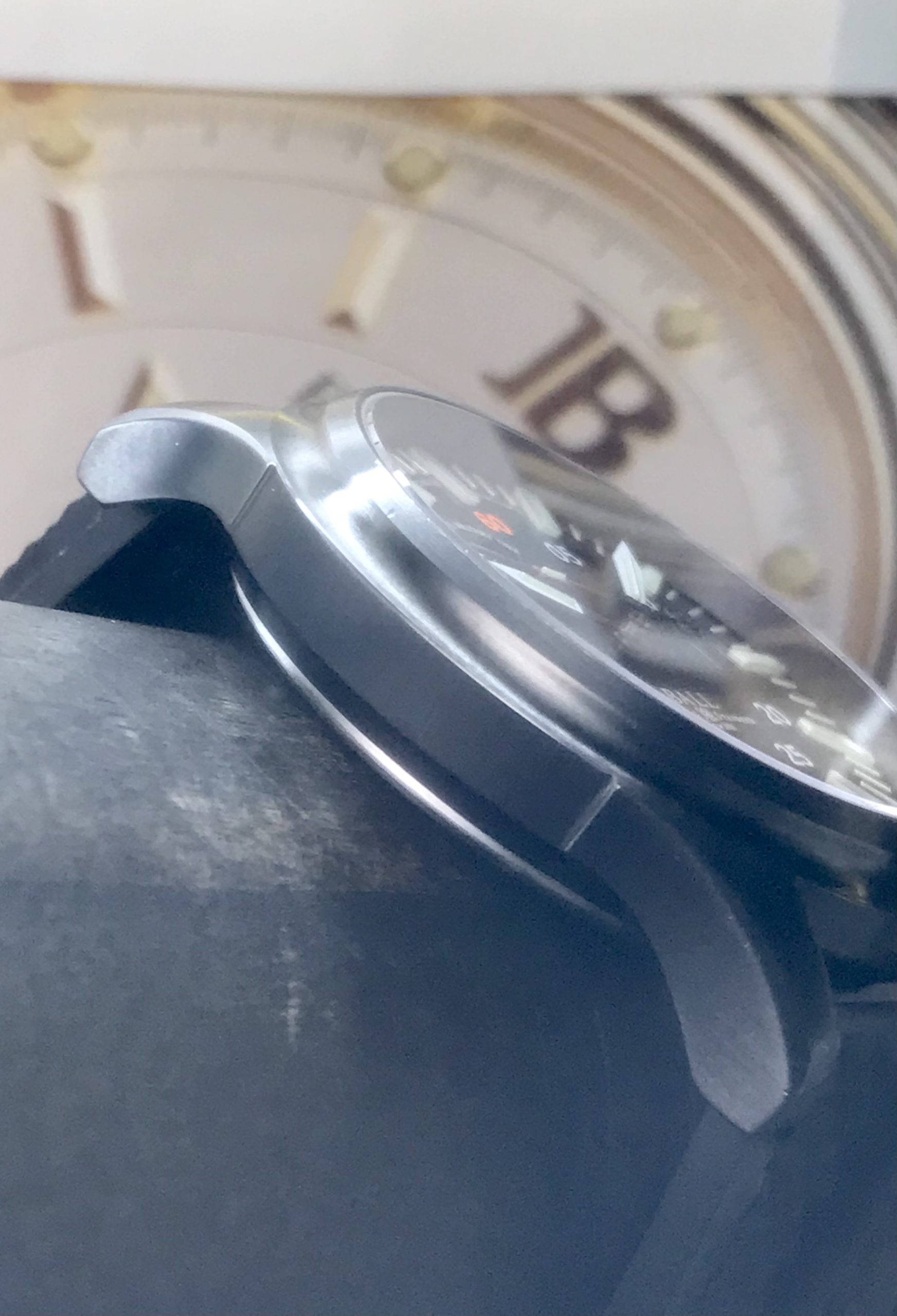 BALL Fireman Night Train Universal Military Time GMT 43mm DLC Swiss ...