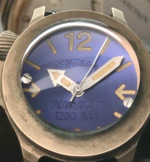 Kaventsmann Hadal II 12000m Bronze Swiss Automatic German RARE Purple ...