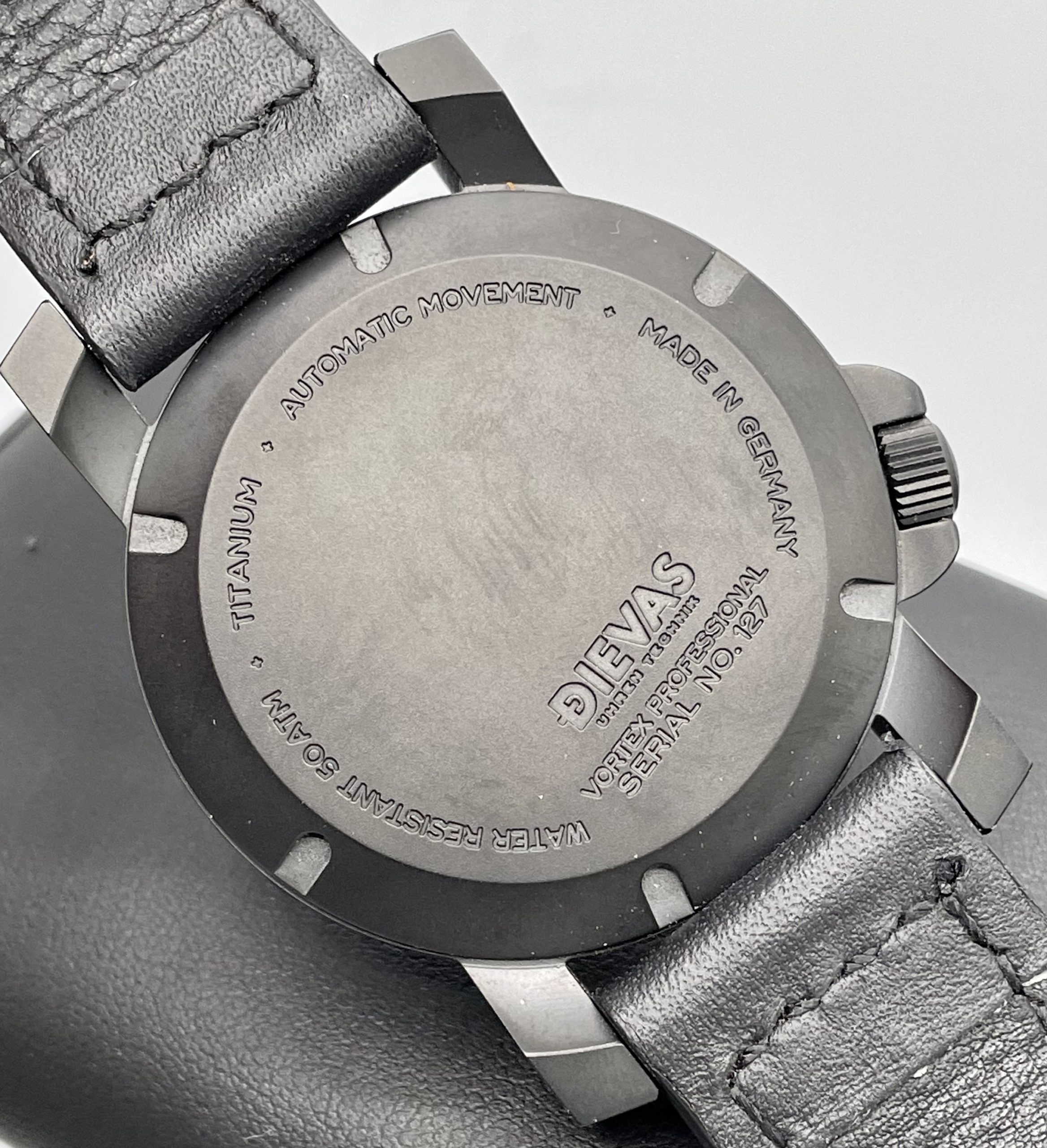 Dievas Vortex Titanium Tactical 500m Diver Full Lume Swiss Automatic ...