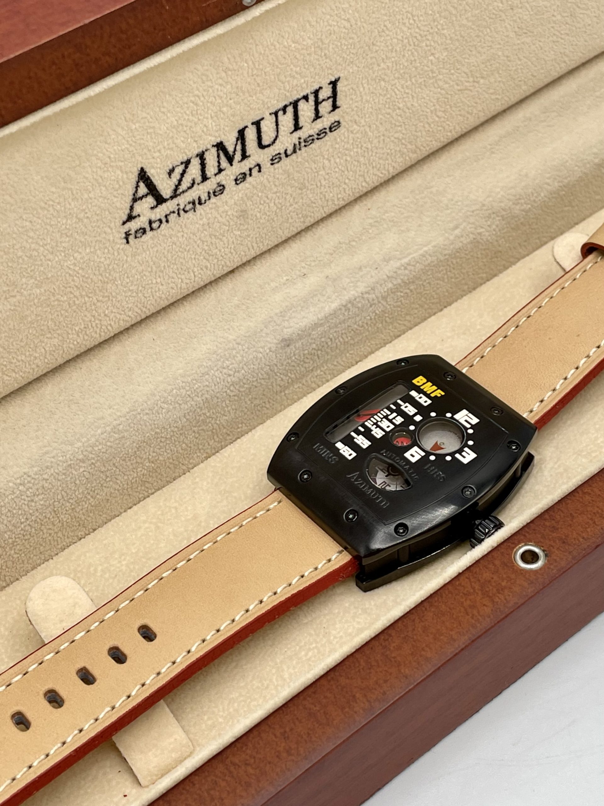 Azimuth Mecha-1 Gauge BMF GM-1PVD Swiss Automatic Limited Edition Rare ...