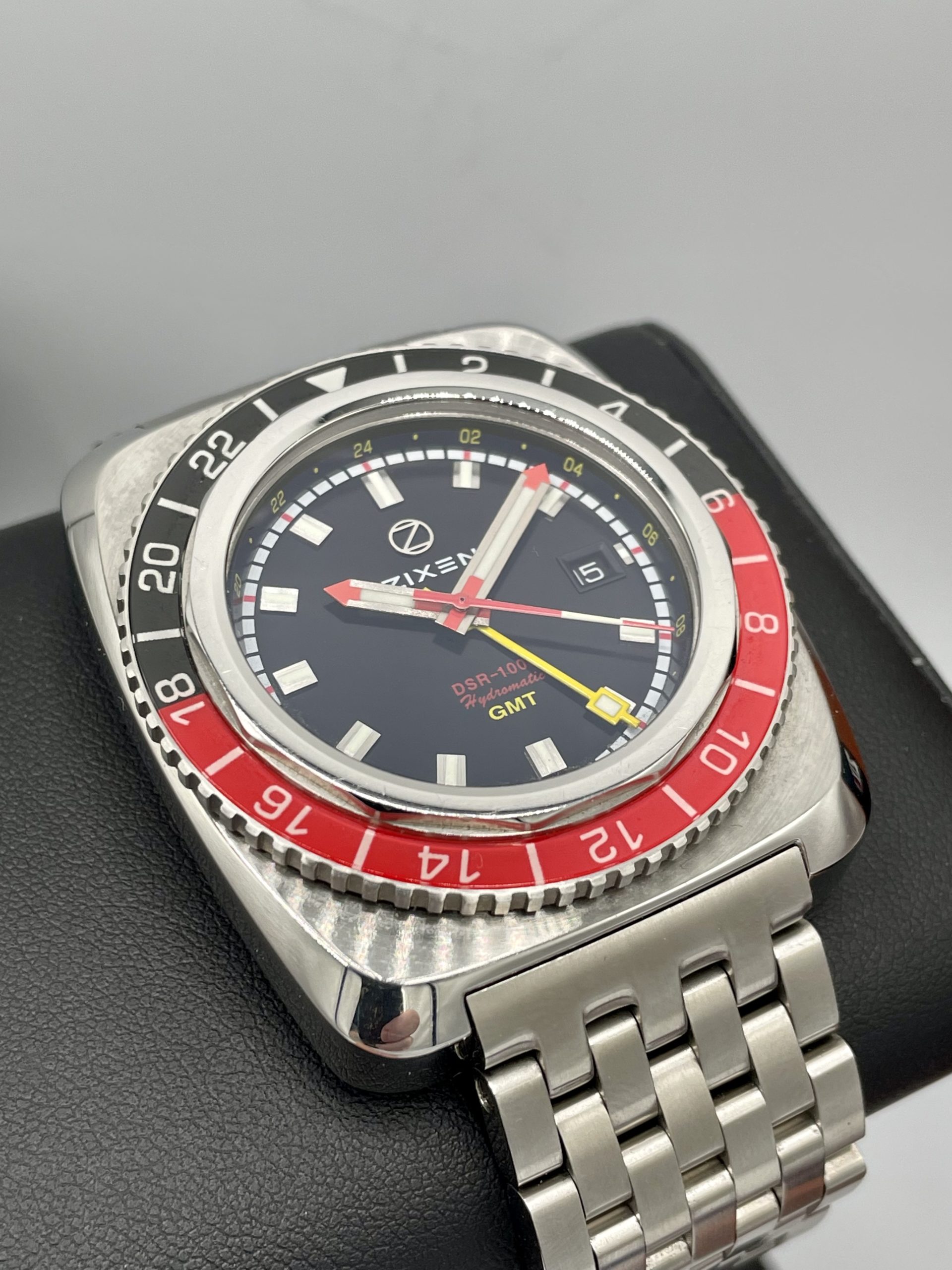 ZIXEN DSR-1000 GMT HYDROMATIC VINTAGE DIVER COLLECTION SWISS AUTOMATIC ...