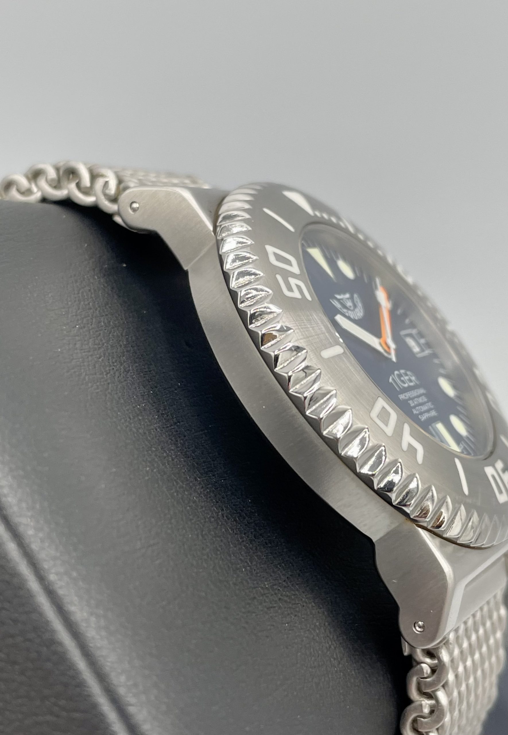 Squale Tiger 30 ATMOS Limited Edition Blue Dial Swiss Automatic ETA ...