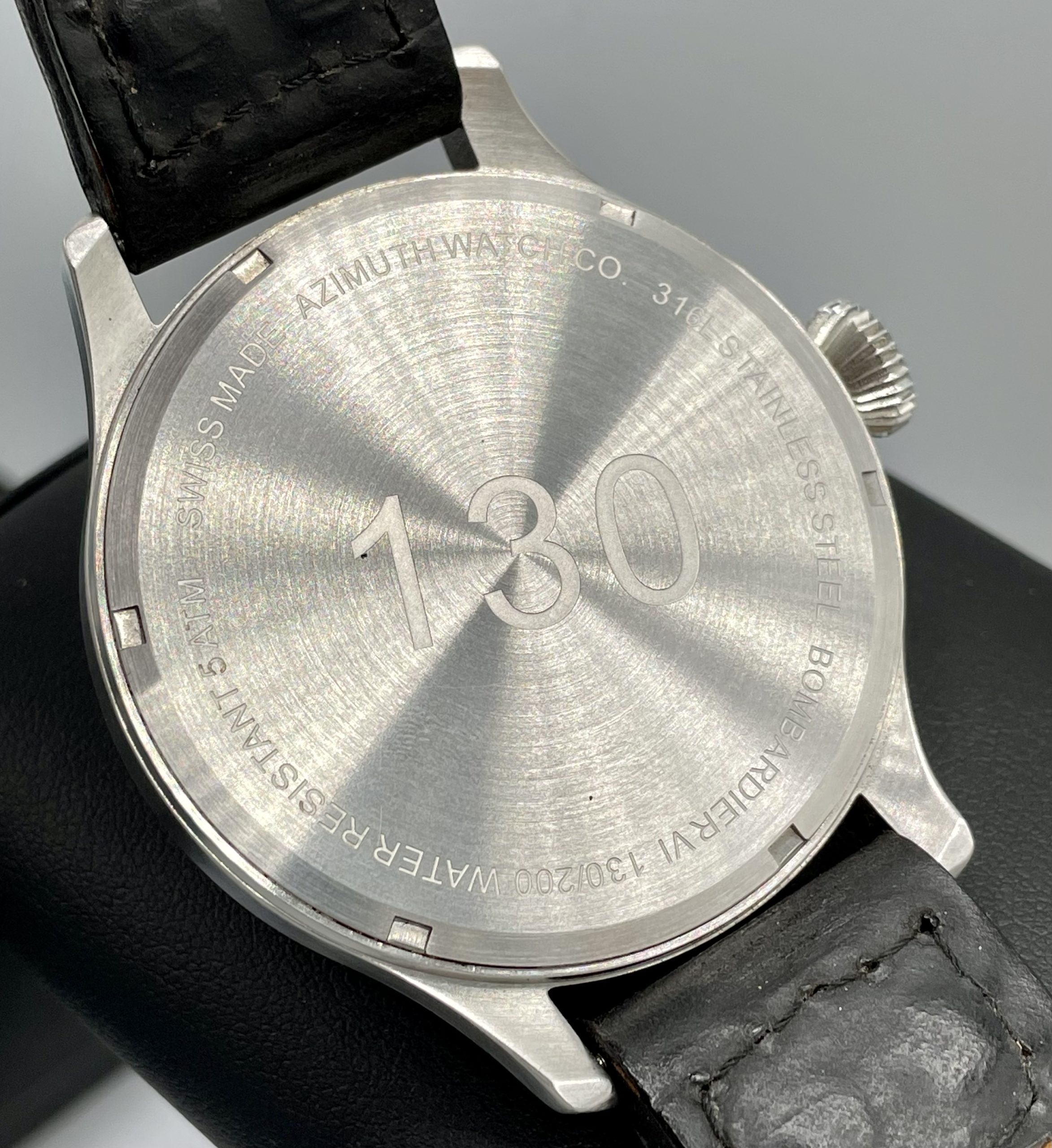 Azimuth Militare 1 Bombardier VI Limited Edition Left Hand 47mm Swiss ...