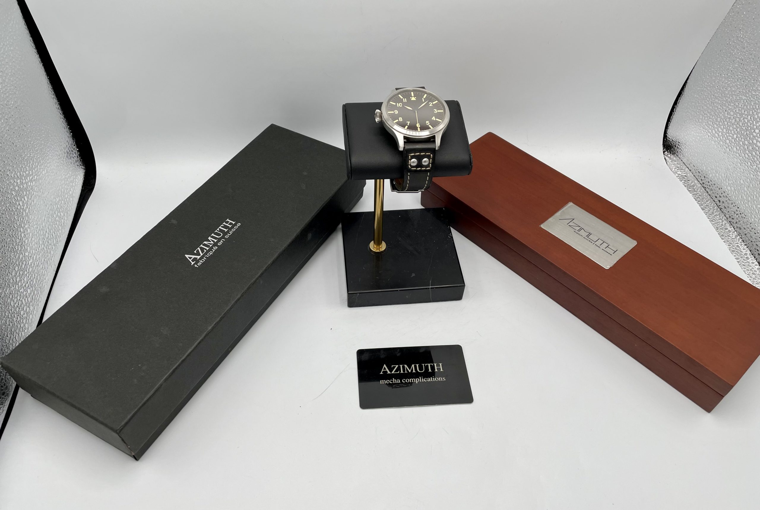 Azimuth Militare 1 Bombardier VI Limited Edition Left Hand 47mm Swiss ...