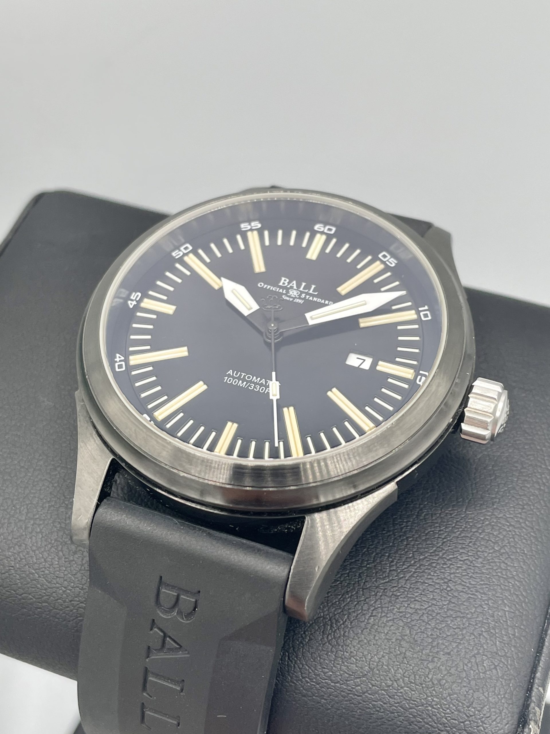 BALL Night Train DLC NM2092C-P-BK 45mm Swiss Automatic 100m Complete ...