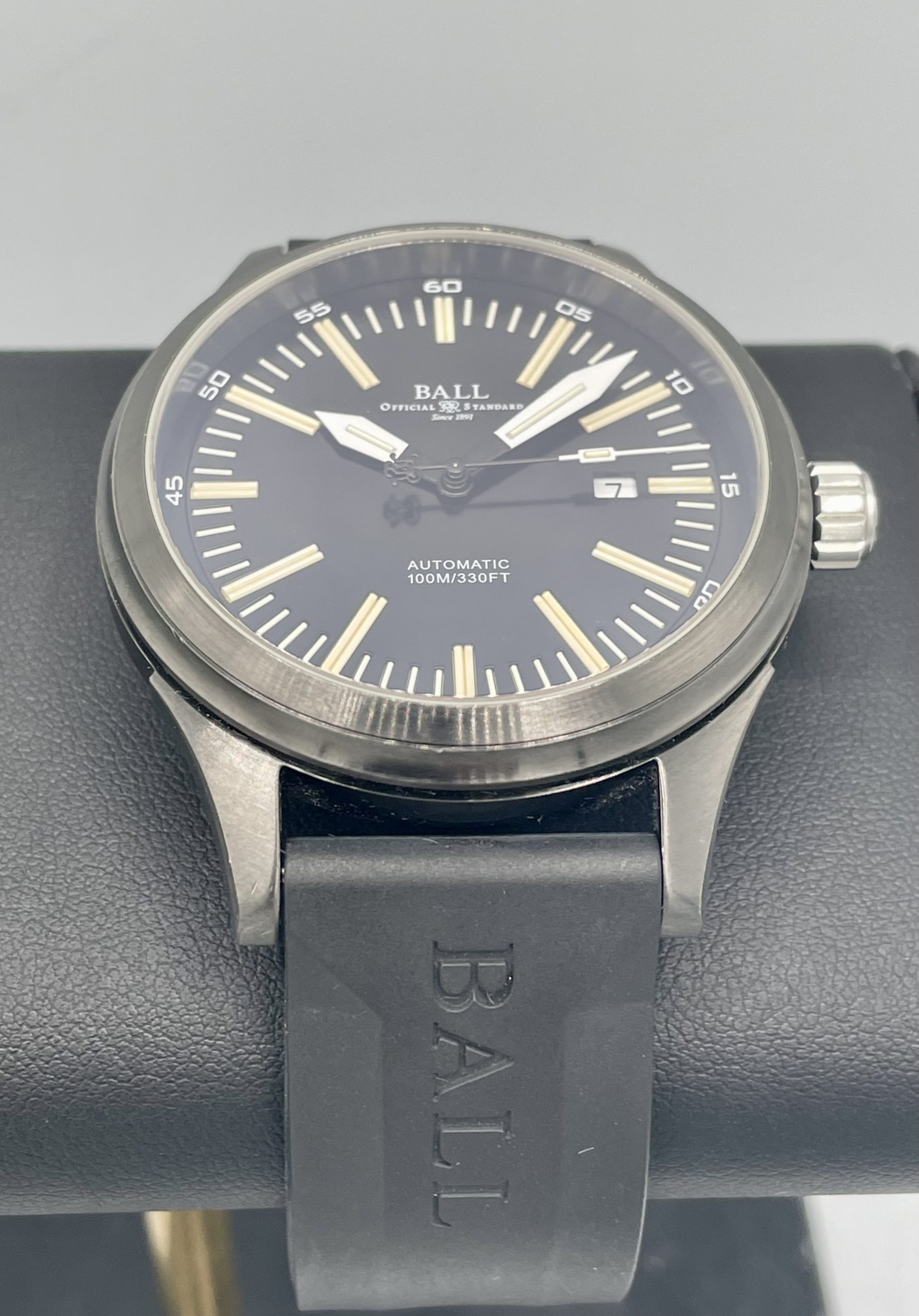 BALL Night Train DLC NM2092C-P-BK 45mm Swiss Automatic 100m Complete ...