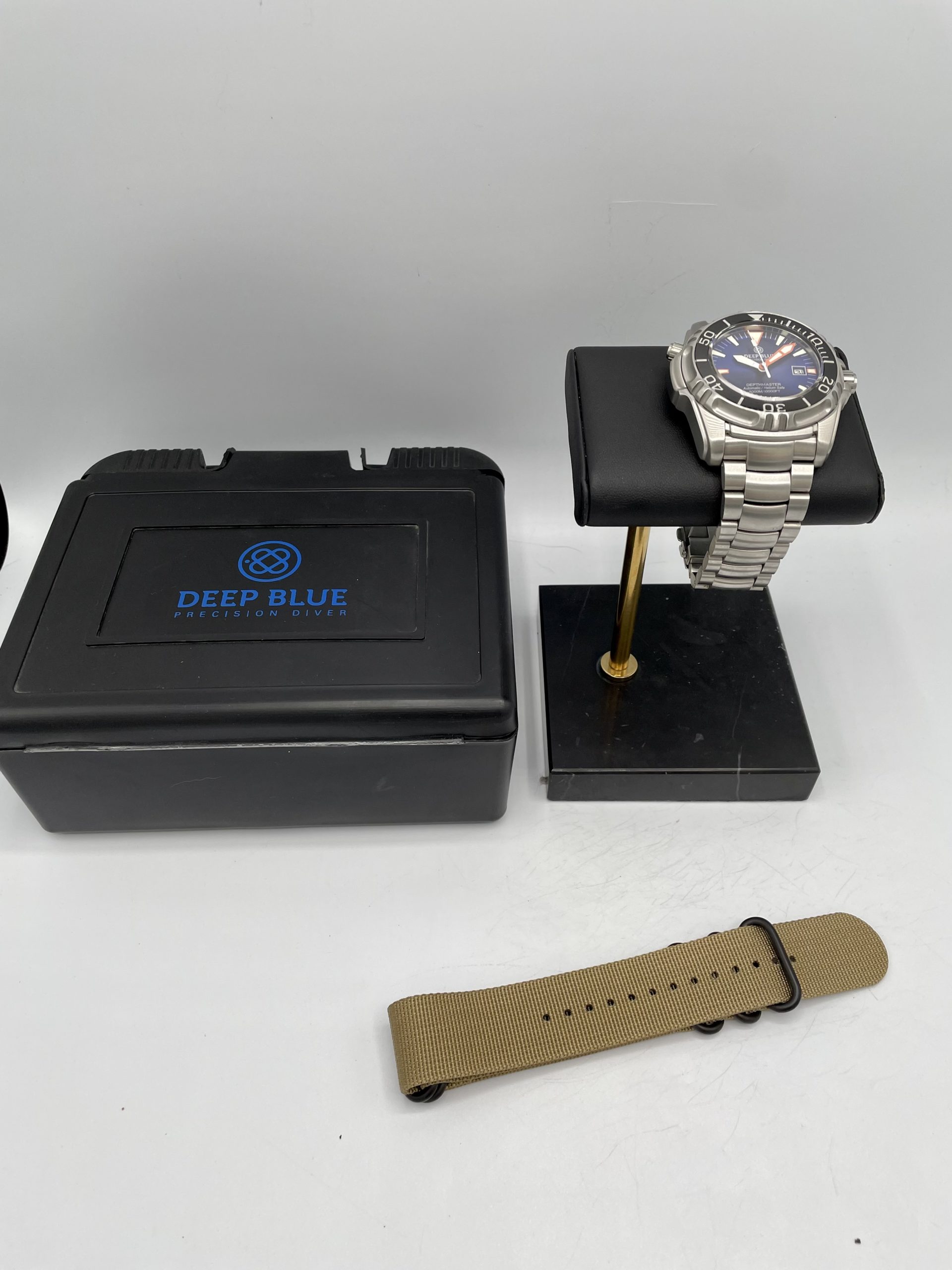 DEEP BLUE DEPTHMASTER II 3000M LIMITED EDITION DIVER 49MM AUTOMATIC ...