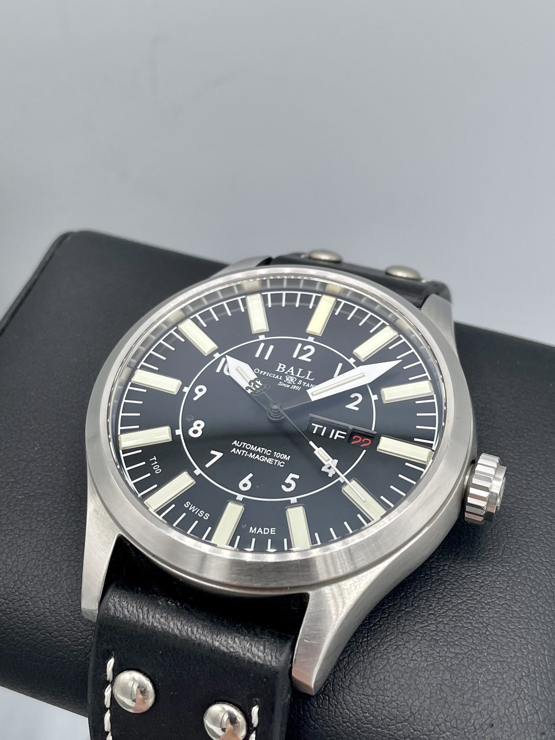 BALL Engineer Master II Aviator Swiss Automatic 46mm Stainless Steel ...