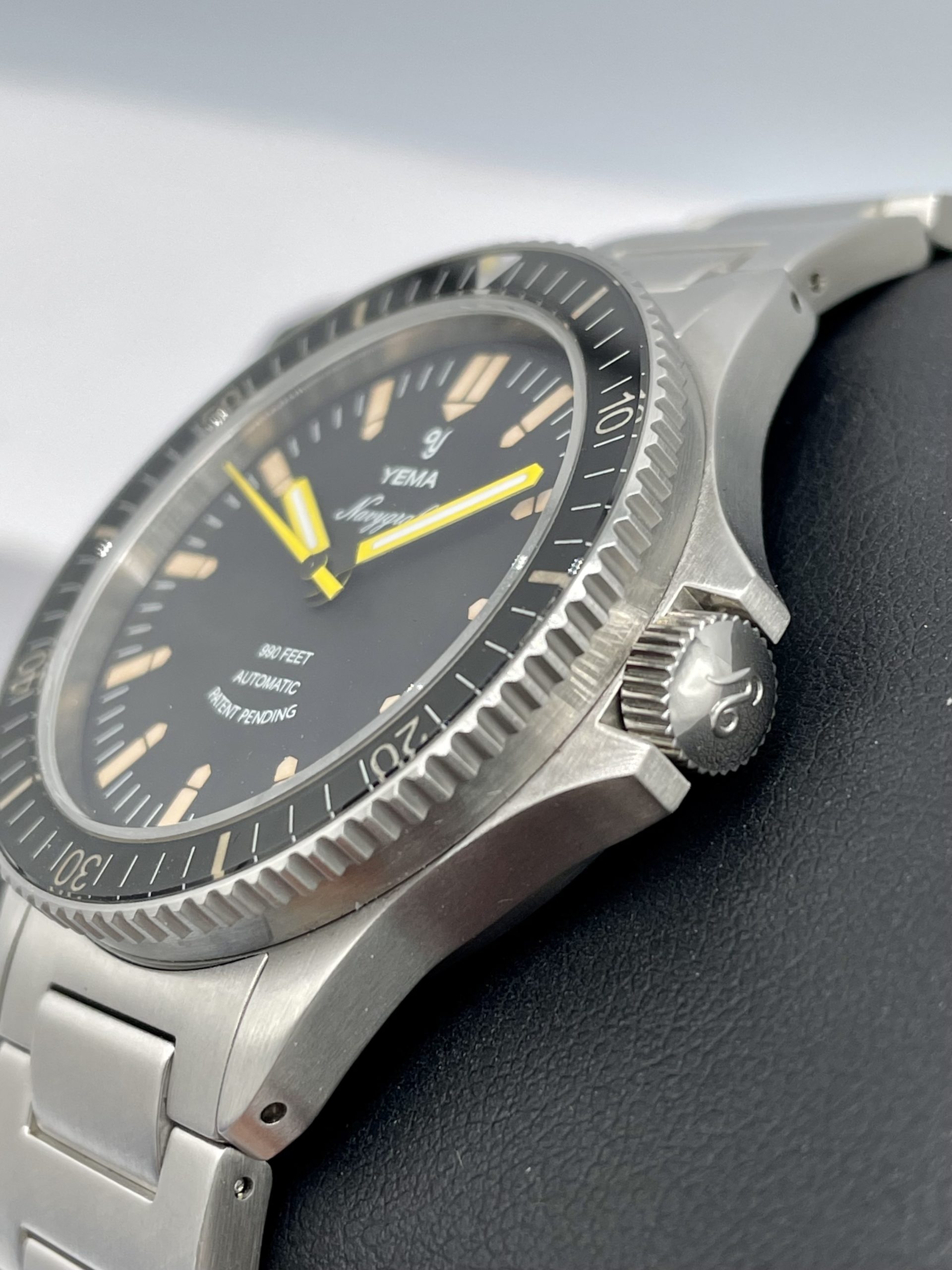 Yema Navygraf Heritage No Date 39mm 300m Diver France Automatic Matte ...
