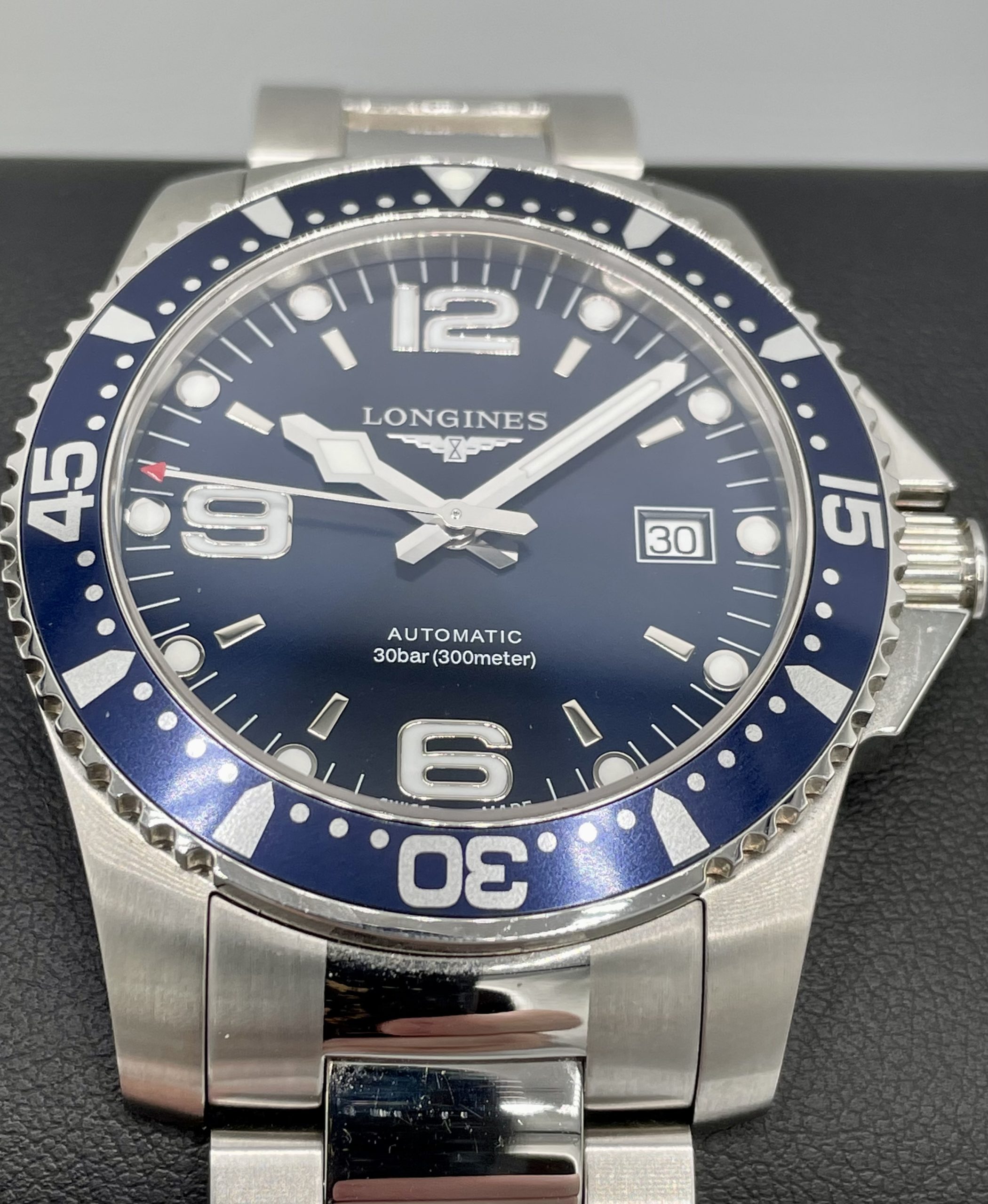 LONGINES HydroConquest Blue Dial 41mm SWISS AUTOMATIC 300M DIVER Blue ...