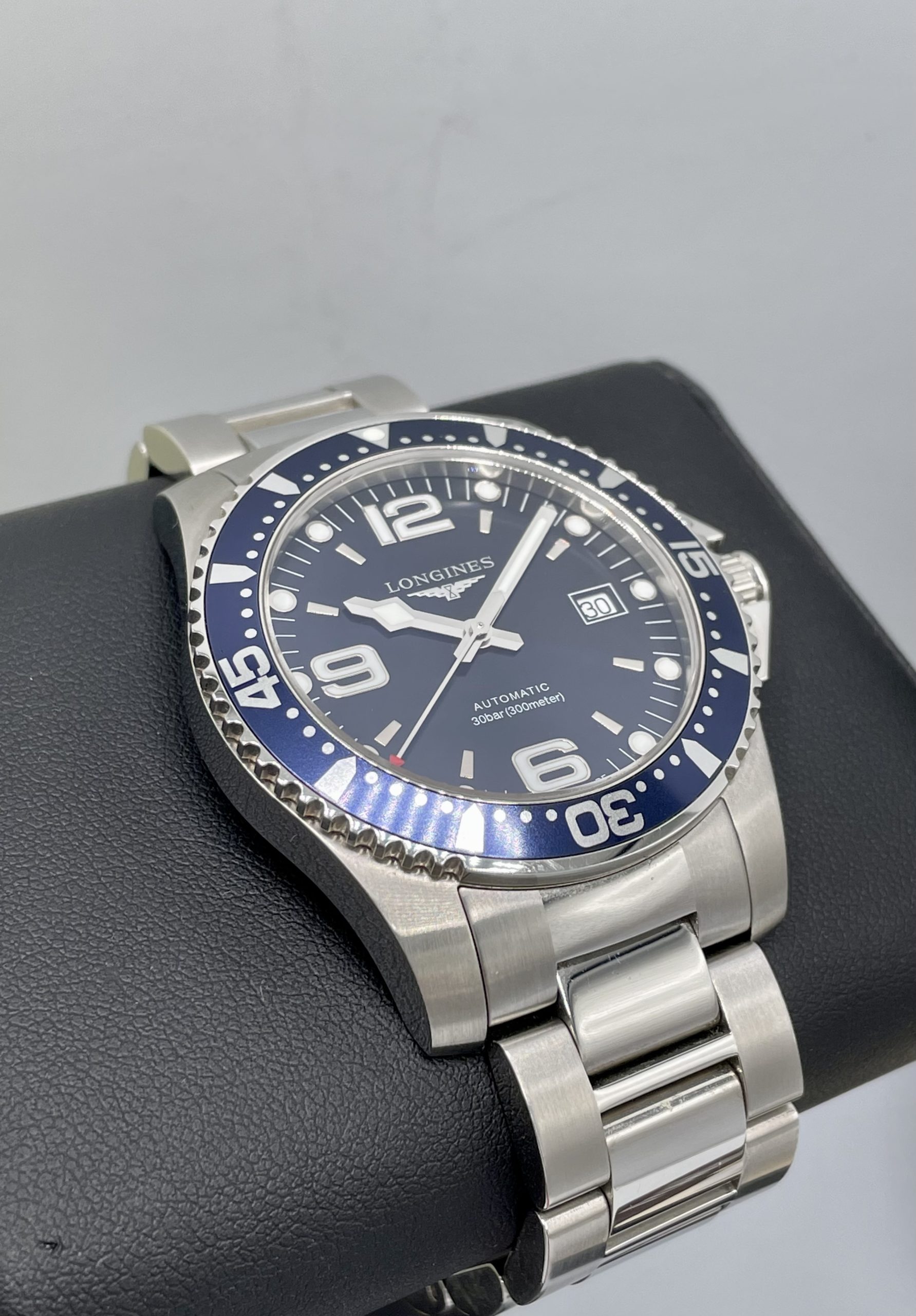 LONGINES HydroConquest Blue Dial 41mm SWISS AUTOMATIC 300M DIVER Blue ...