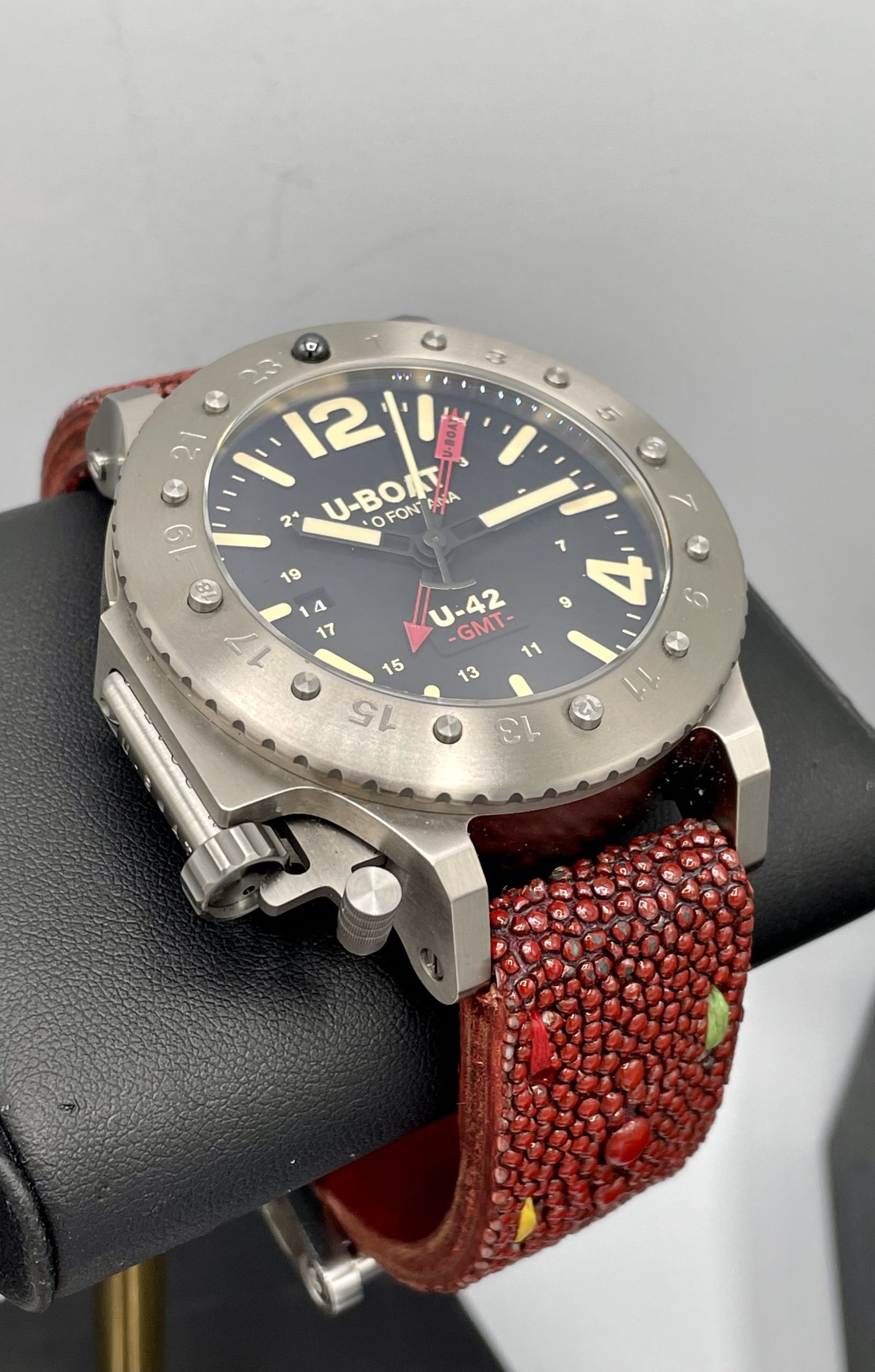 U-BOAT U-42 GMT 50mm Titanium Swiss Automatic Limited Edition 888 ...