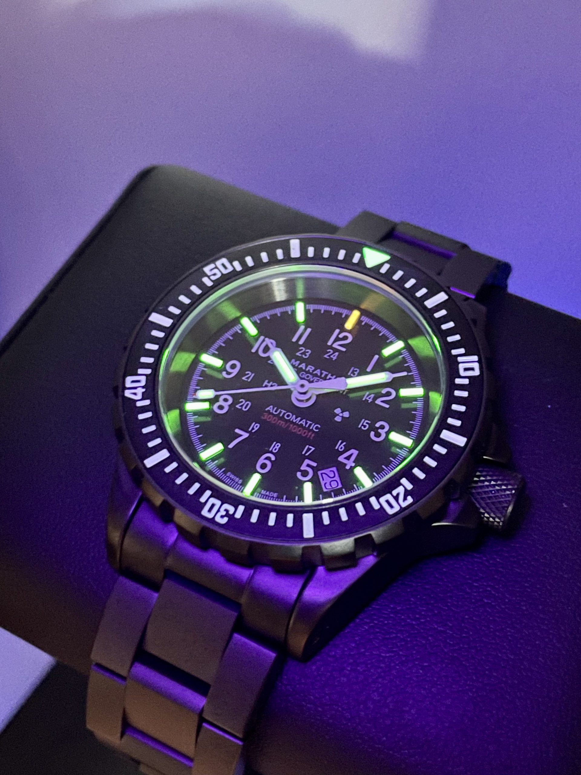 Brand New Marathon GSAR Anthracite US Dial Swiss Automatic 41mm ...