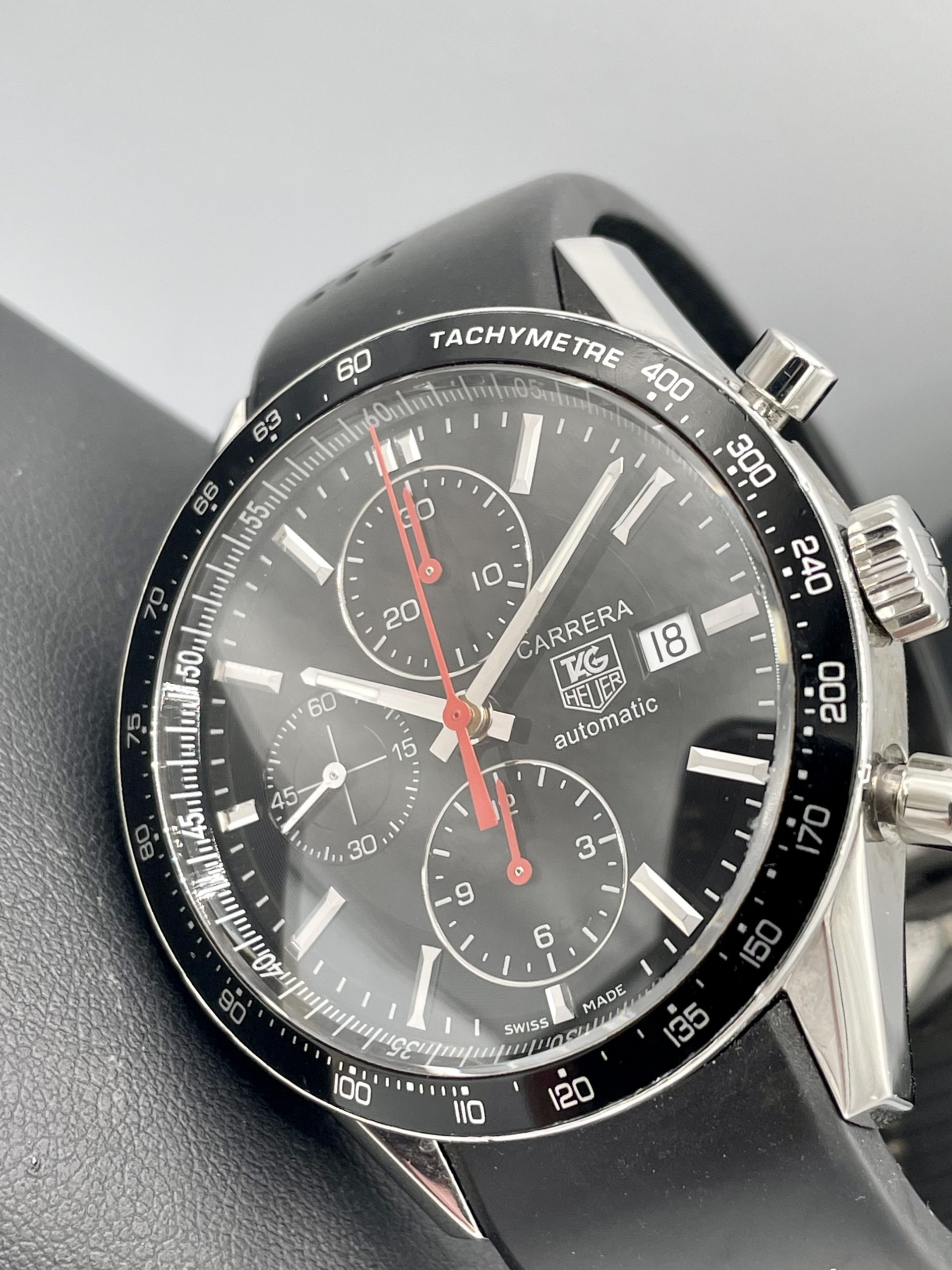 TAG Heuer Carrera Calibre 16 Chronograph CV2014 Swiss Automatic 41mm ...