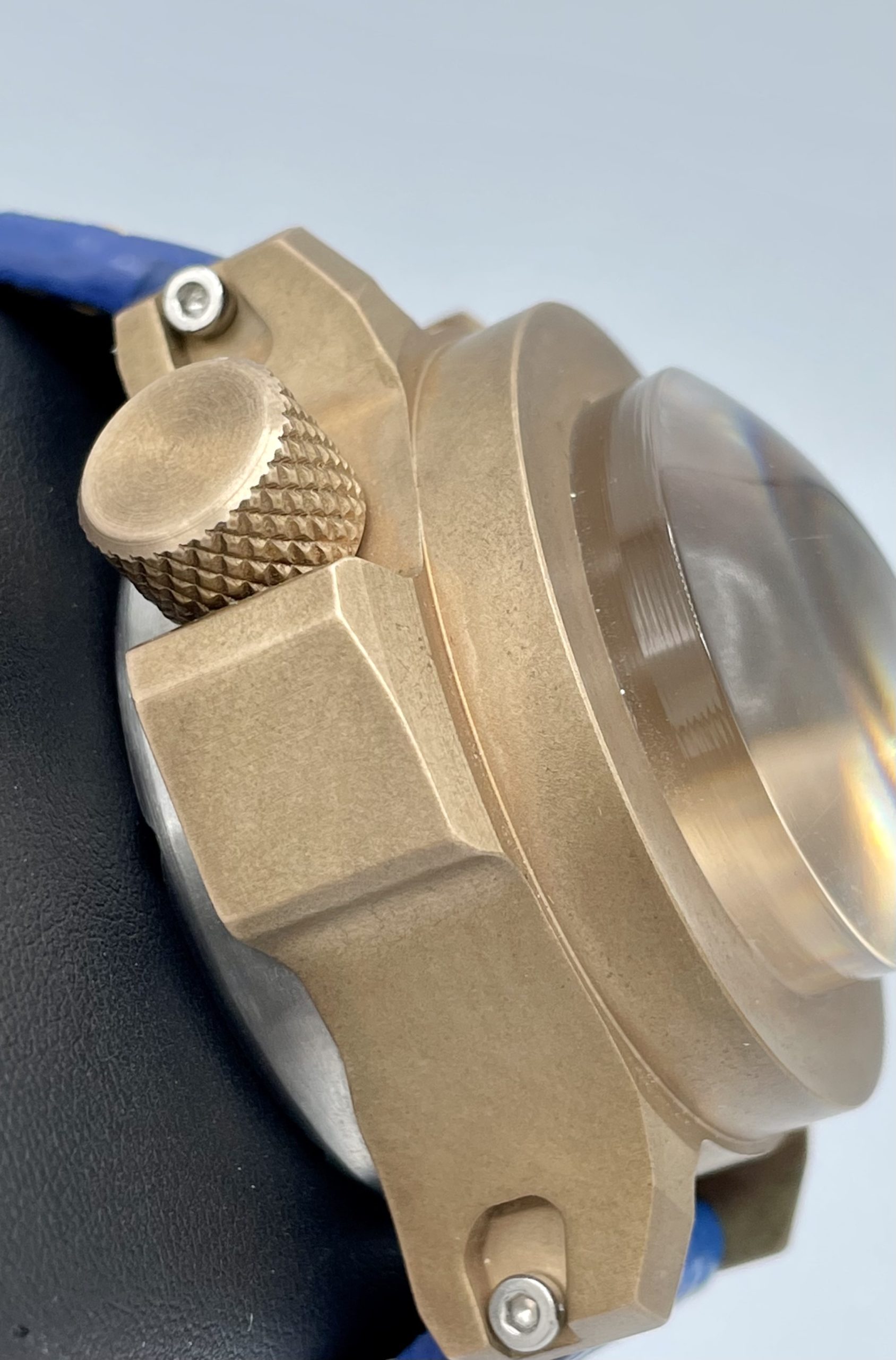 KAVENTSMANN HADAL II 12000M BRONZE SWISS AUTOMATIC GERMAN RARE PURPLE ...