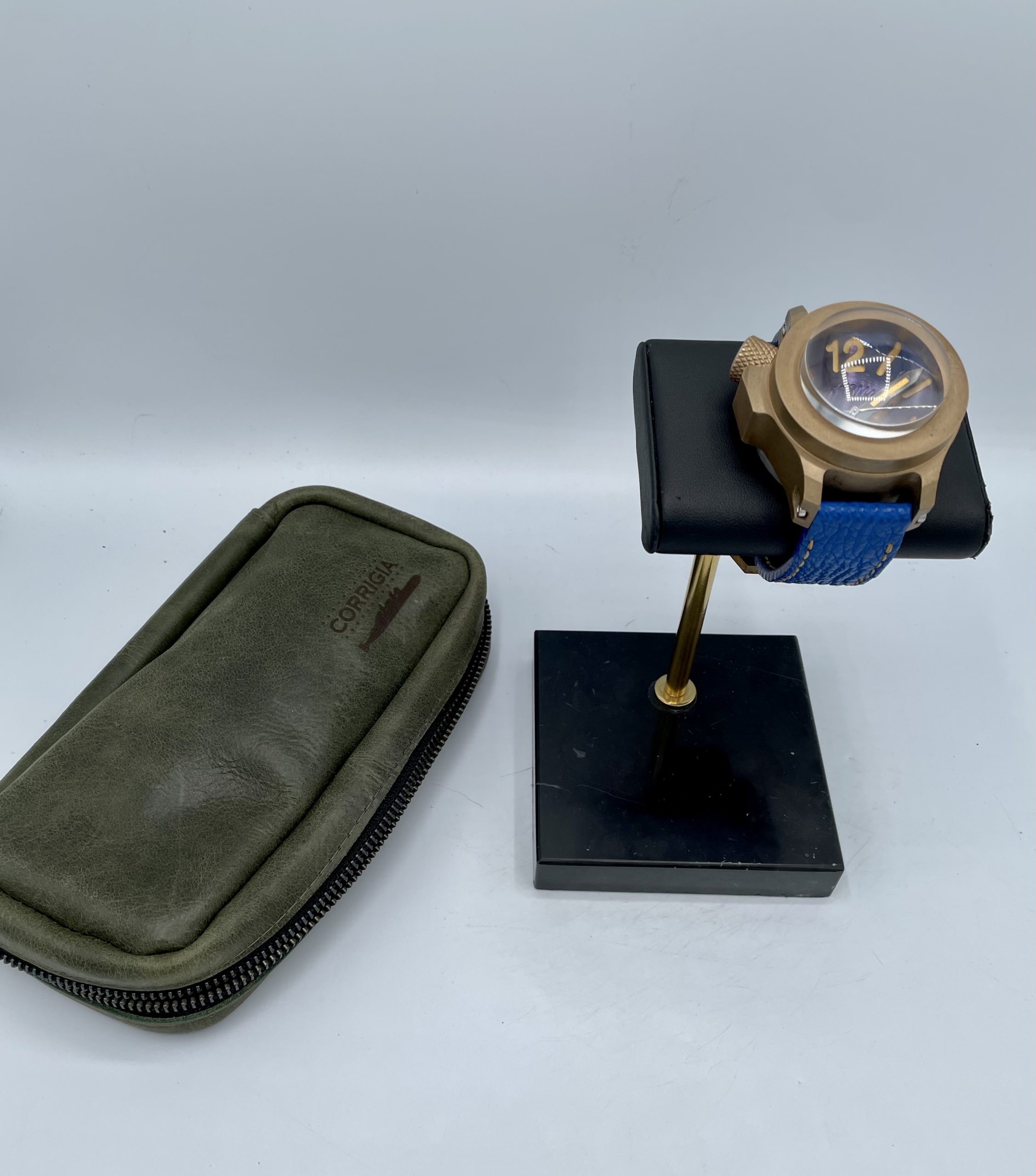 KAVENTSMANN HADAL II 12000M BRONZE SWISS AUTOMATIC GERMAN RARE PURPLE ...