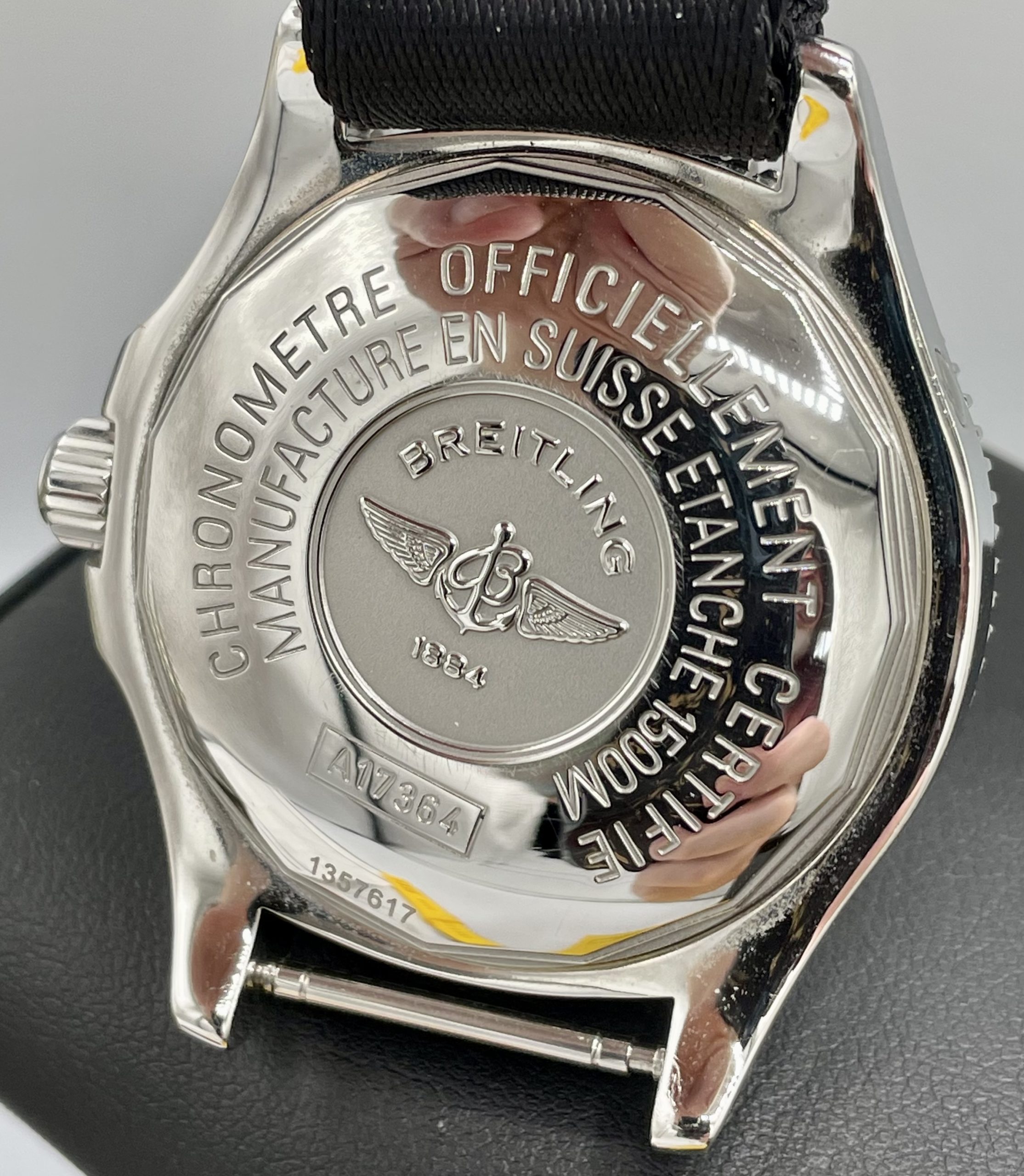 BREITLING SuperOcean II Abyss Yellow 42mm 1500m Diver A17364 Swiss ...