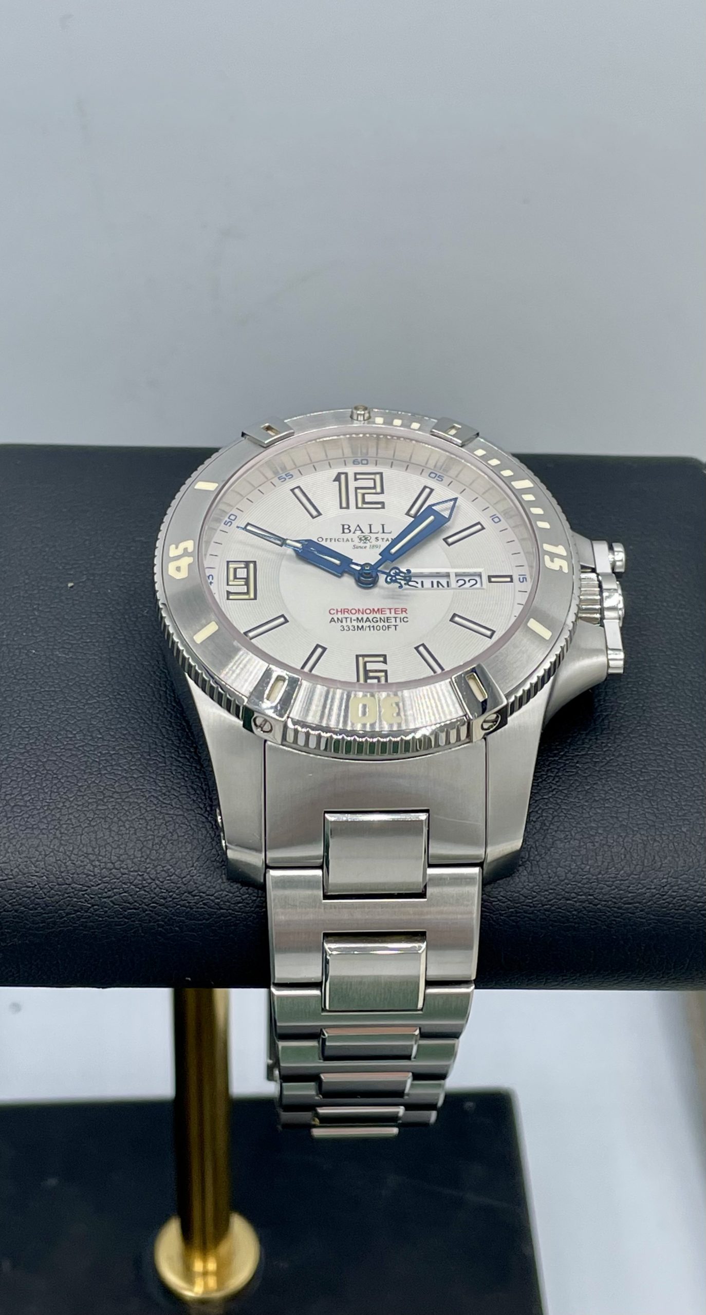 BALL Engineer Hydrocarbon Spacemaster Glow DM2036A-SCAJ-WH 42mm 333m ...