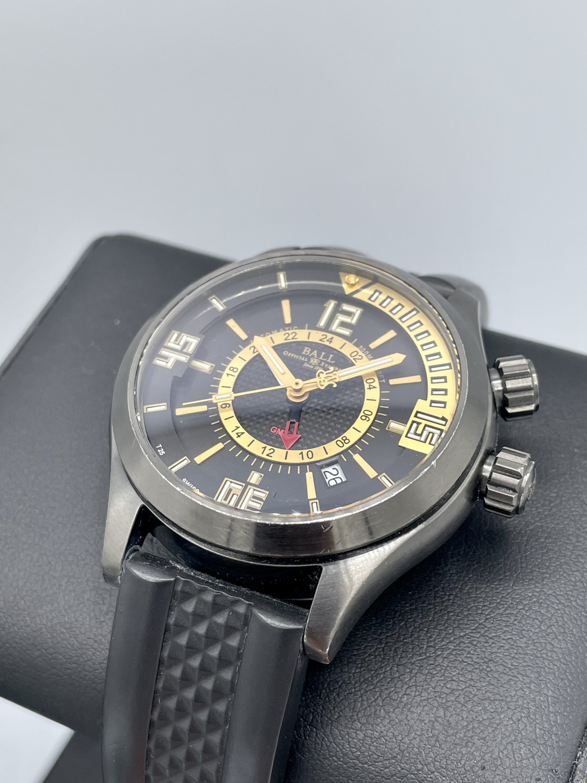 BALL Engineer Master II Diver GMT DLC DG1020A-P1AJ-BKG0 42mm 300m Diver ...