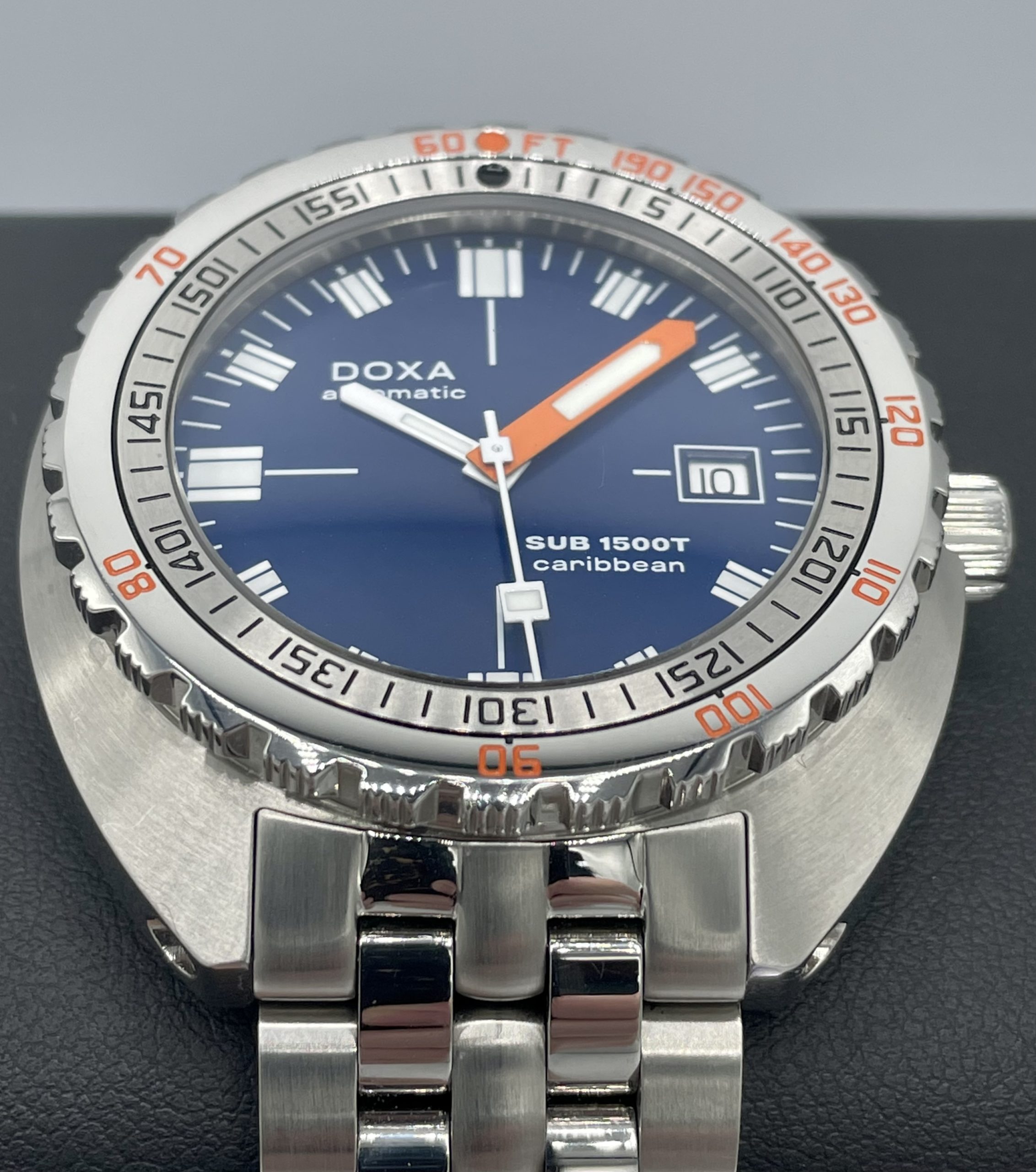 New Doxa Sub 1500t Caribbean Blue Swiss Automatic 1500m Diver 45mm ...
