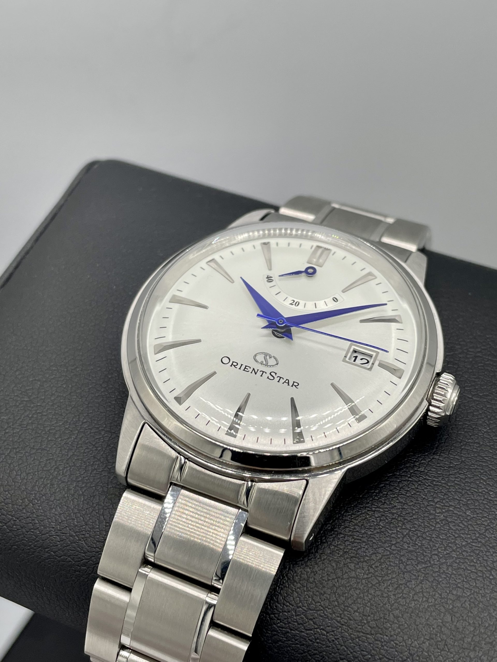New Orient Star Classic Automatic White Dial SAF02002W0 38.5mm Stainless Steel - The Sutor House