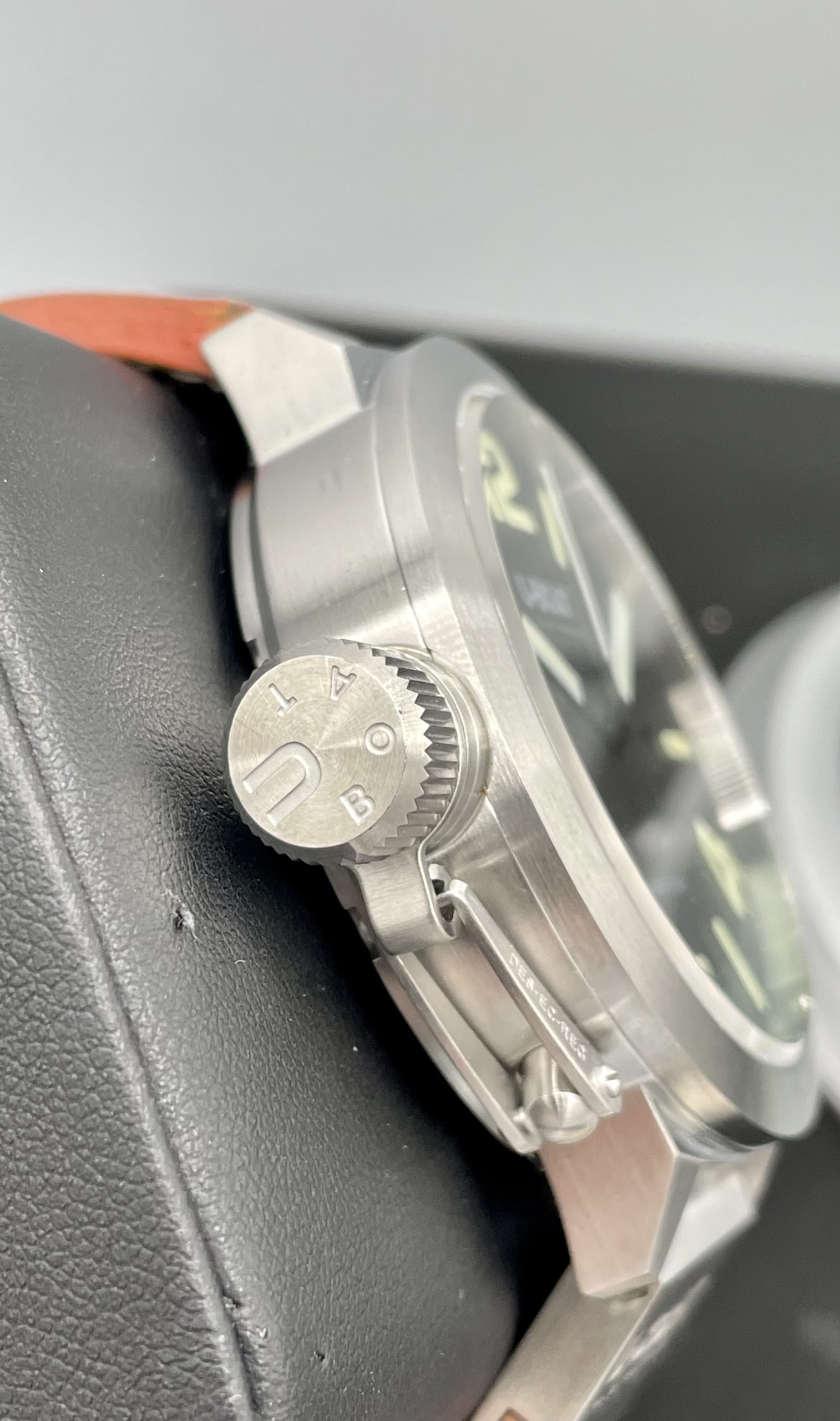 U-BOAT Classico 53 Black Dial Stainless Steel Swiss ETA Automatic 53mm ...