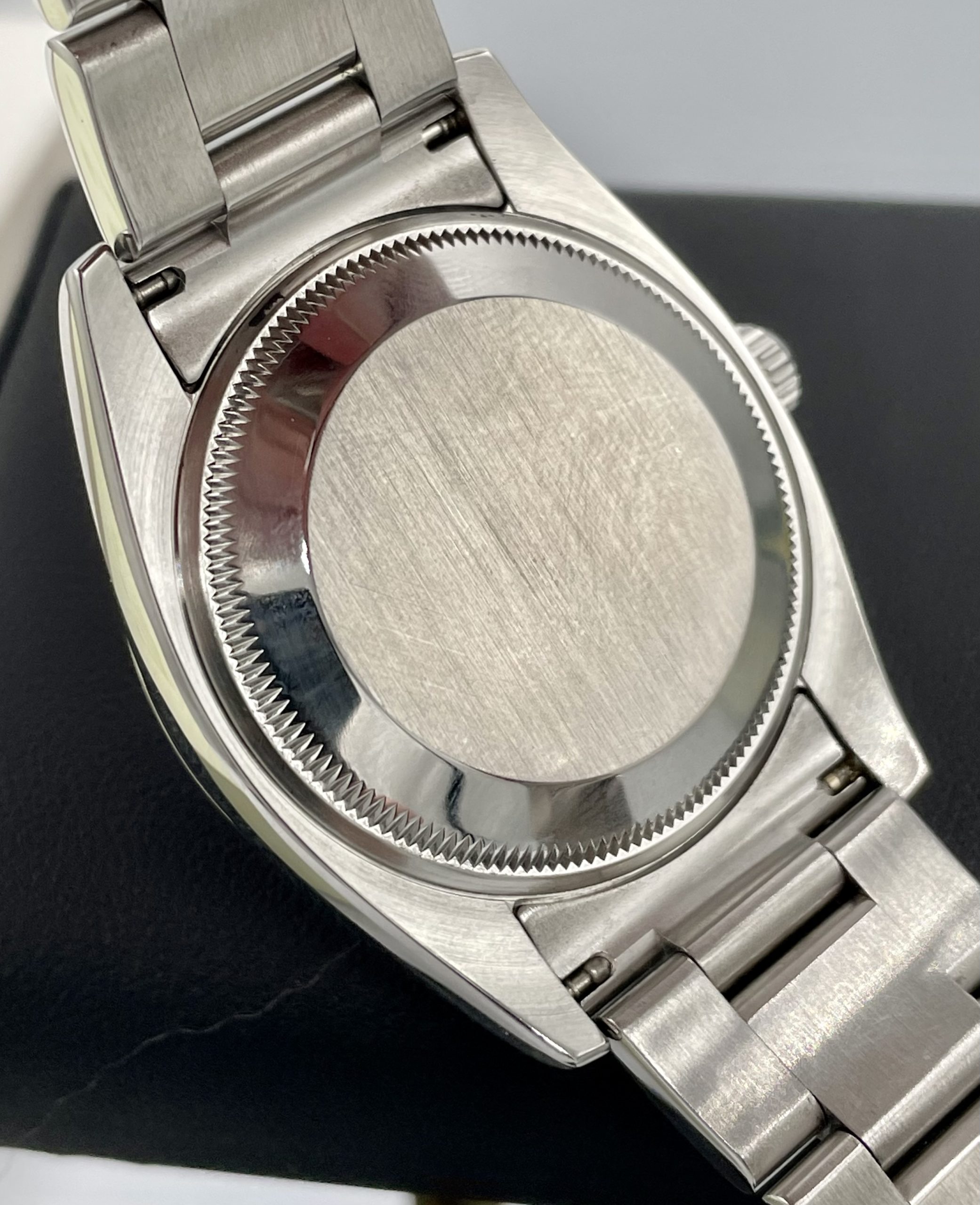 Rolex Oyster Perpetual Air-King 114230 M Serial 2008 Salmon Dial ...