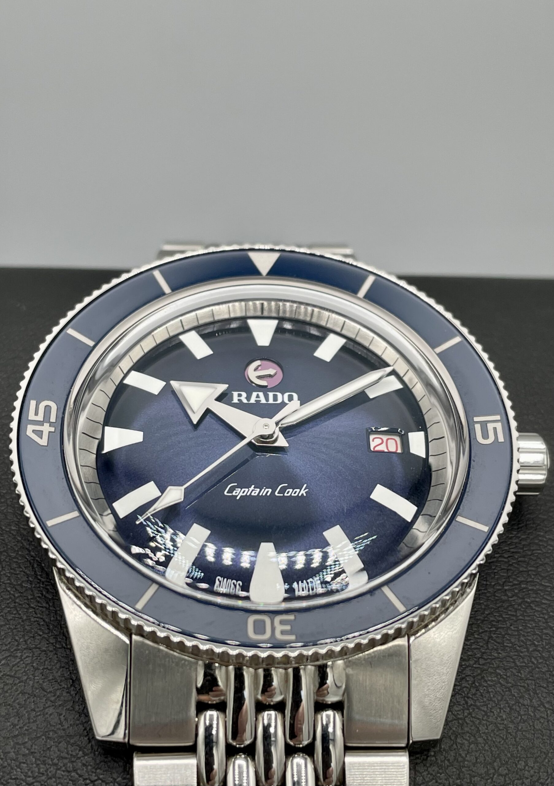 Rado HyperChrome Captain Cook Ceramic 200m Diver Swiss Automatic Blue ...