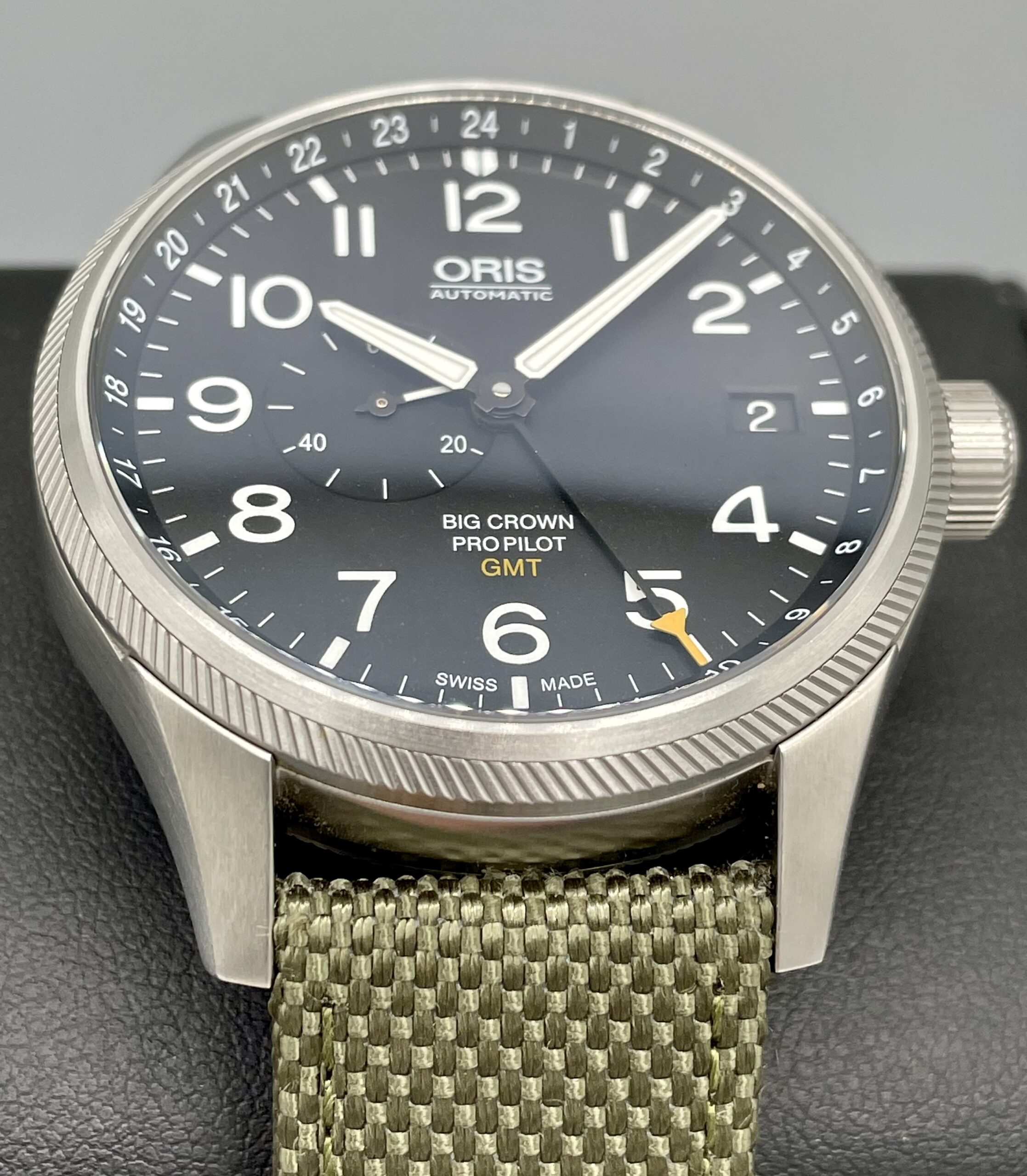 Oris Big Crown ProPilot GMT Small Seconds 45mm Swiss Automatic Black