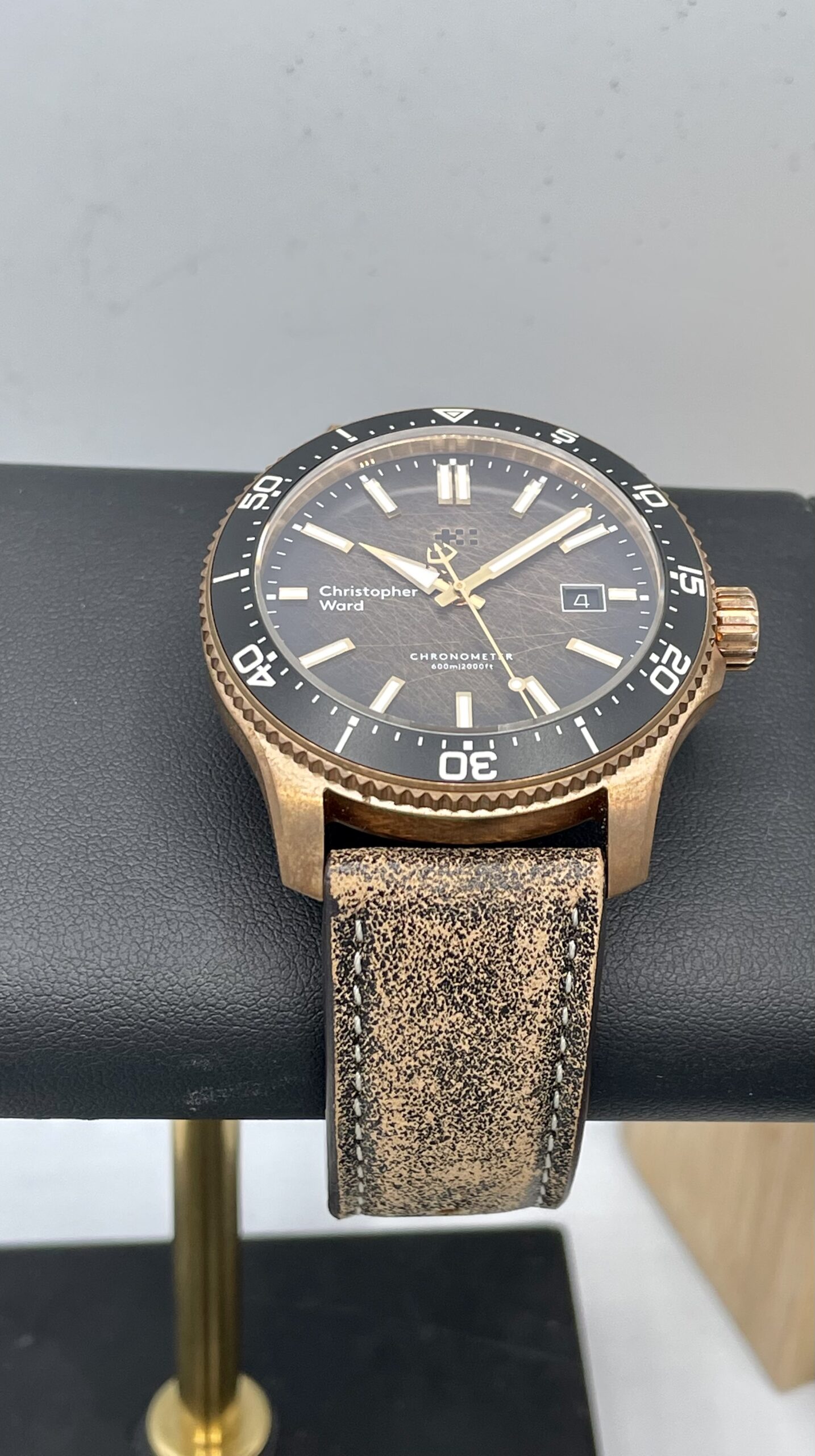 CHRISTOPHER WARD C60 TRIDENT BRONZE OMBRÉ COSC LIMITED EDITION 500 ...