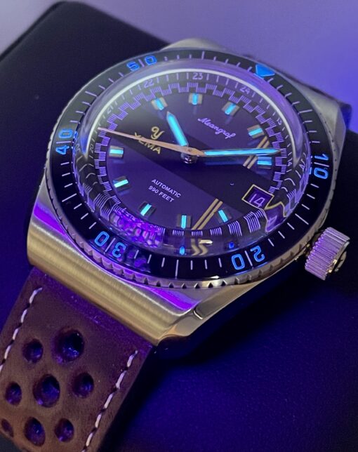 Yema Meangraf Sous-Marine Y60 Swiss Automatic 300m Diver Sapphire Bezel ...