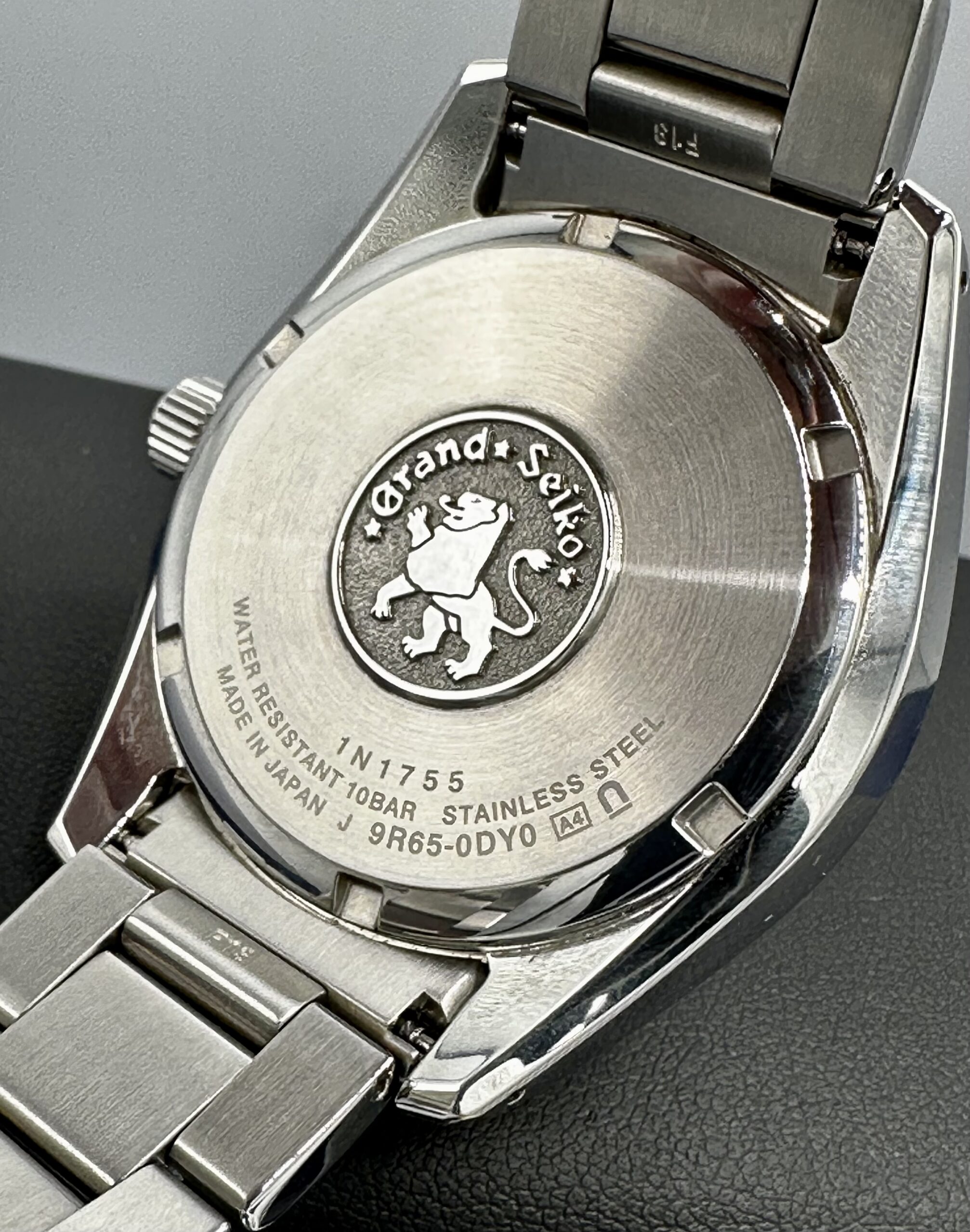 GRAND SEIKO SBGA465 Spring Drive Morning Frost White Dial 40mm Power ...