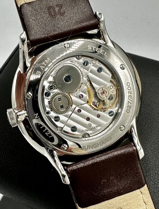 Junghans Meister Handaufzug 38mm German Mechanical Handwound Stainless ...