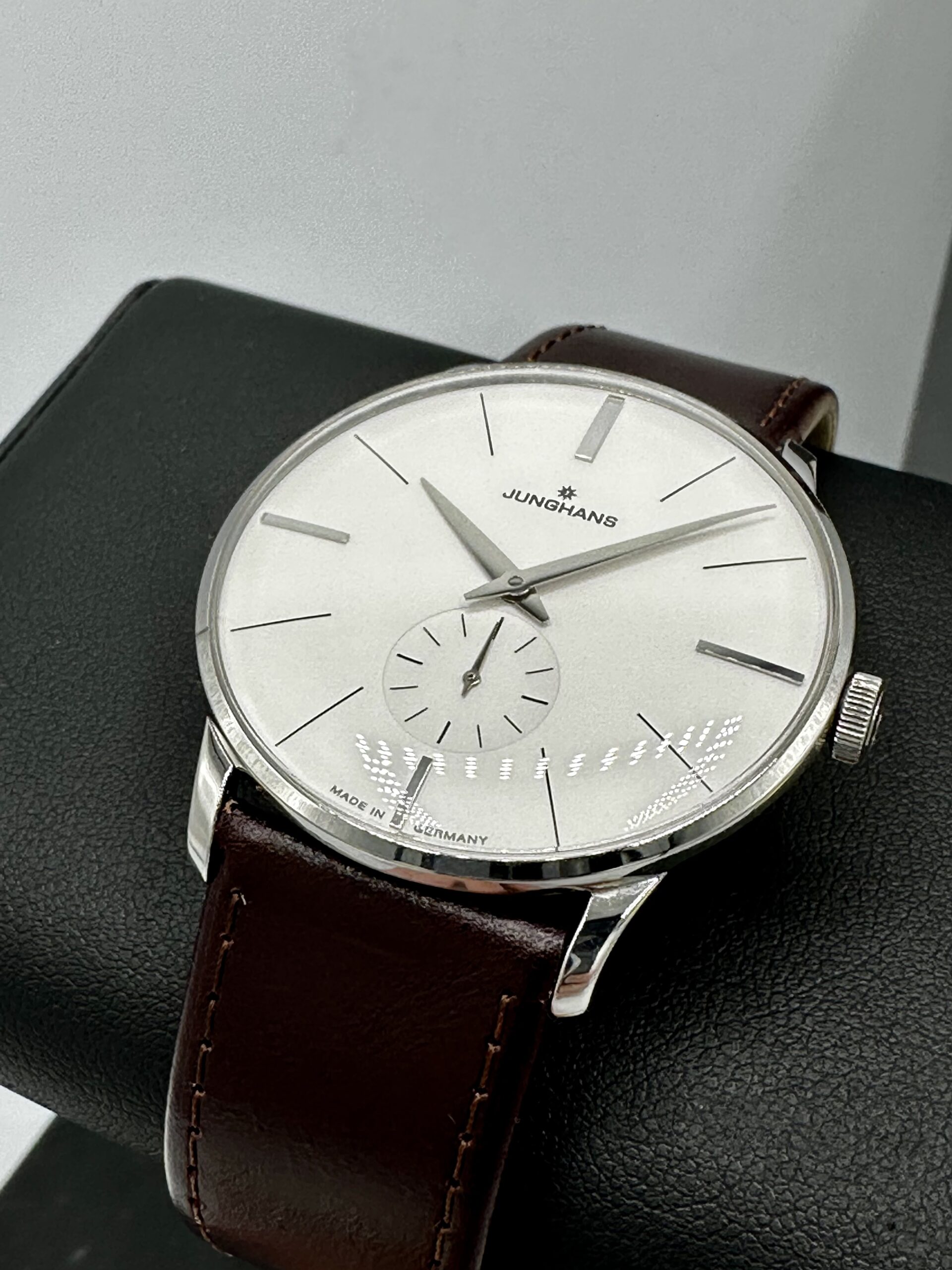 Junghans Meister Handaufzug 38mm German Mechanical Handwound Stainless ...