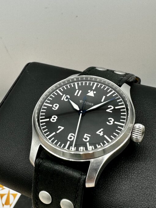 STOWA Flieger Classic 40 LOGO Pilot Mechanical Manual Wind 40mm Jorg ...