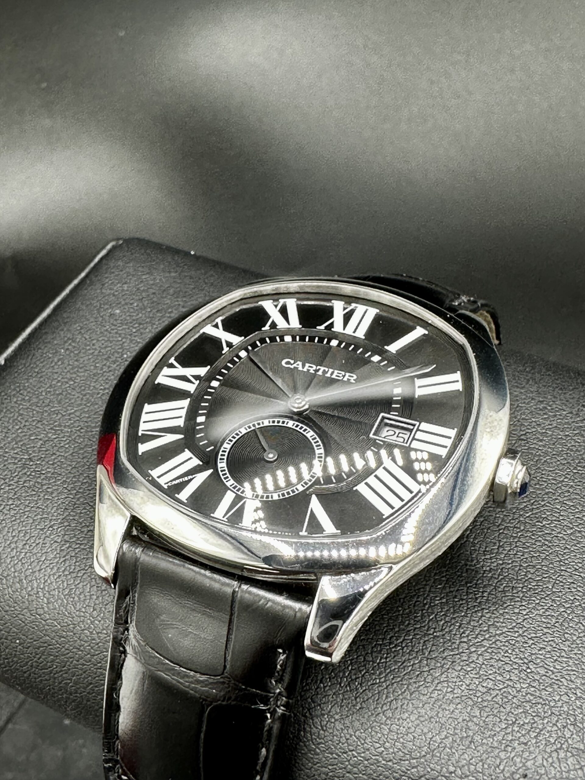 Cartier Drive de Cartier Black Dial Small Seconds Swiss Automatic 40mm ...