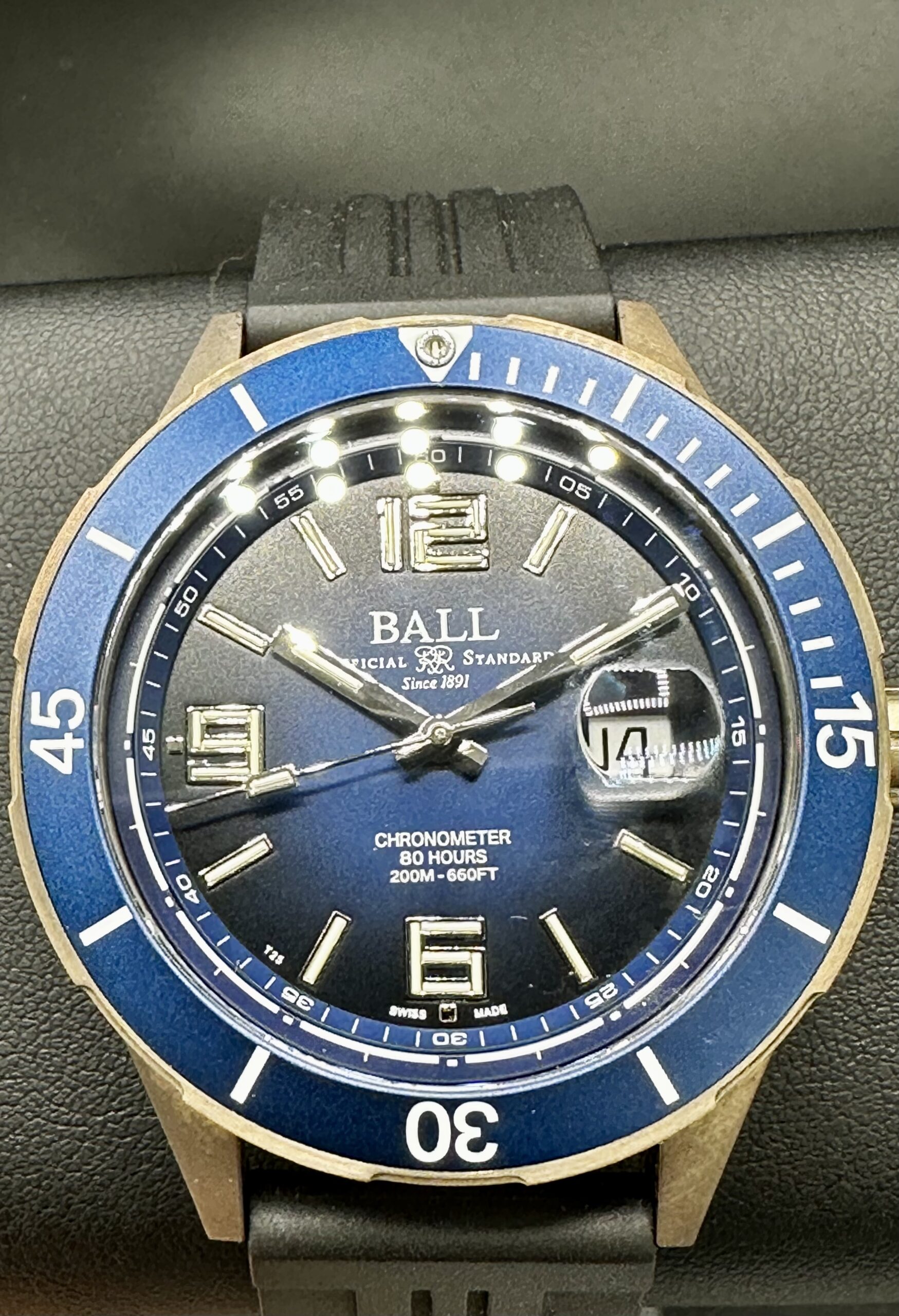 BALL Roadmaster M Archangel Bronze Limited Edition 1000 Pieces Blue ...