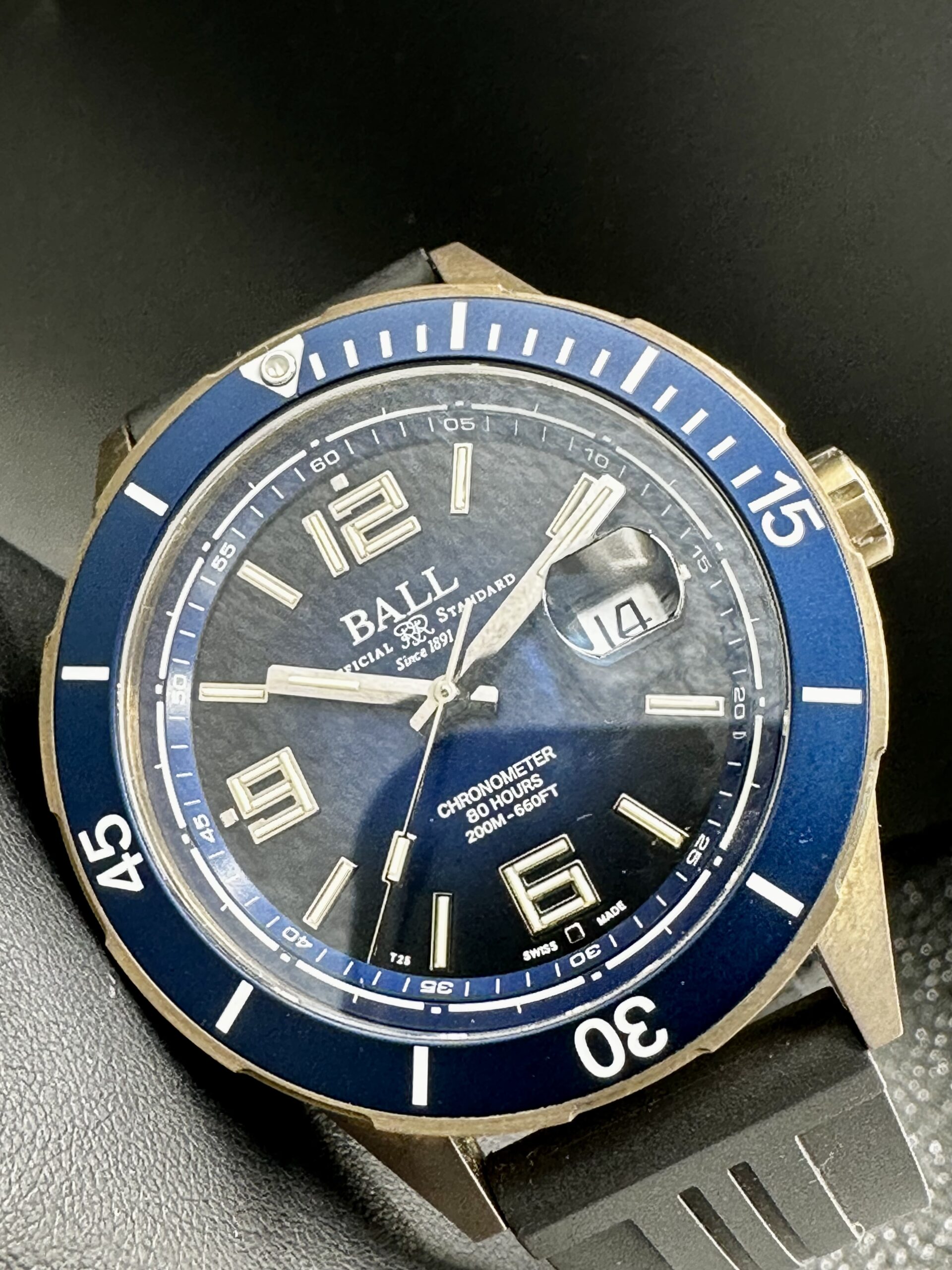 BALL Roadmaster M Archangel Bronze Limited Edition 1000 Pieces Blue ...