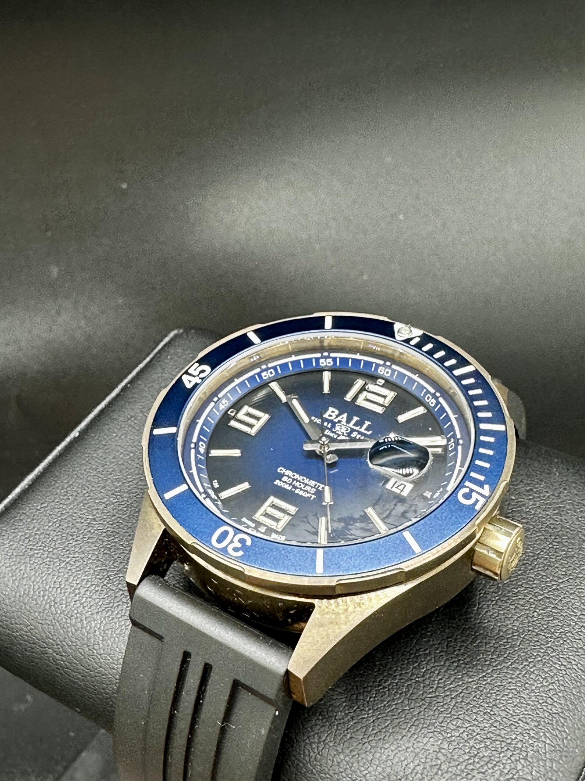 BALL Roadmaster M Archangel Bronze Limited Edition 1000 Pieces Blue ...