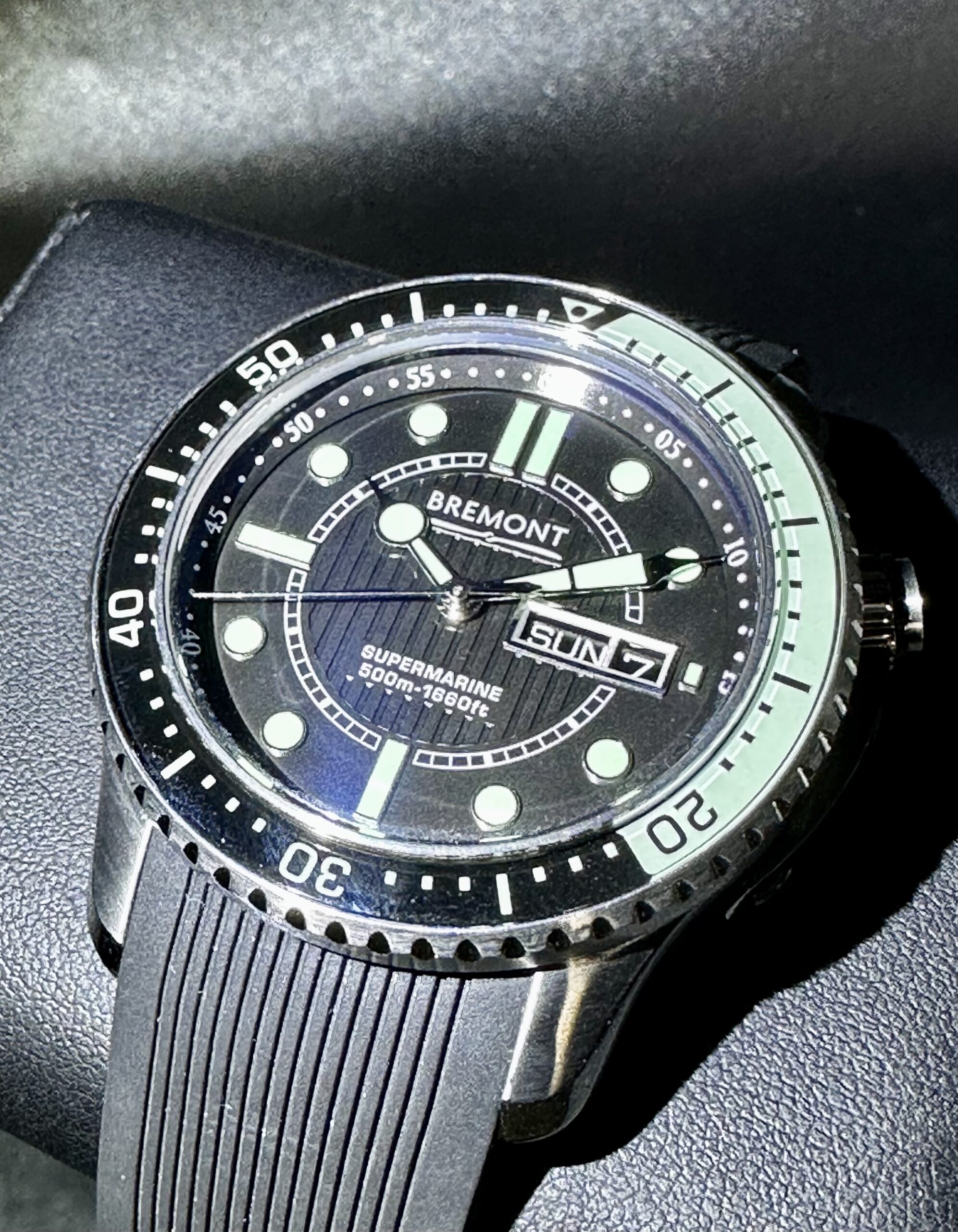 Bremont Supermarine S500 Swiss CoSC Automatic 43mm Stainless Steel 500m ...