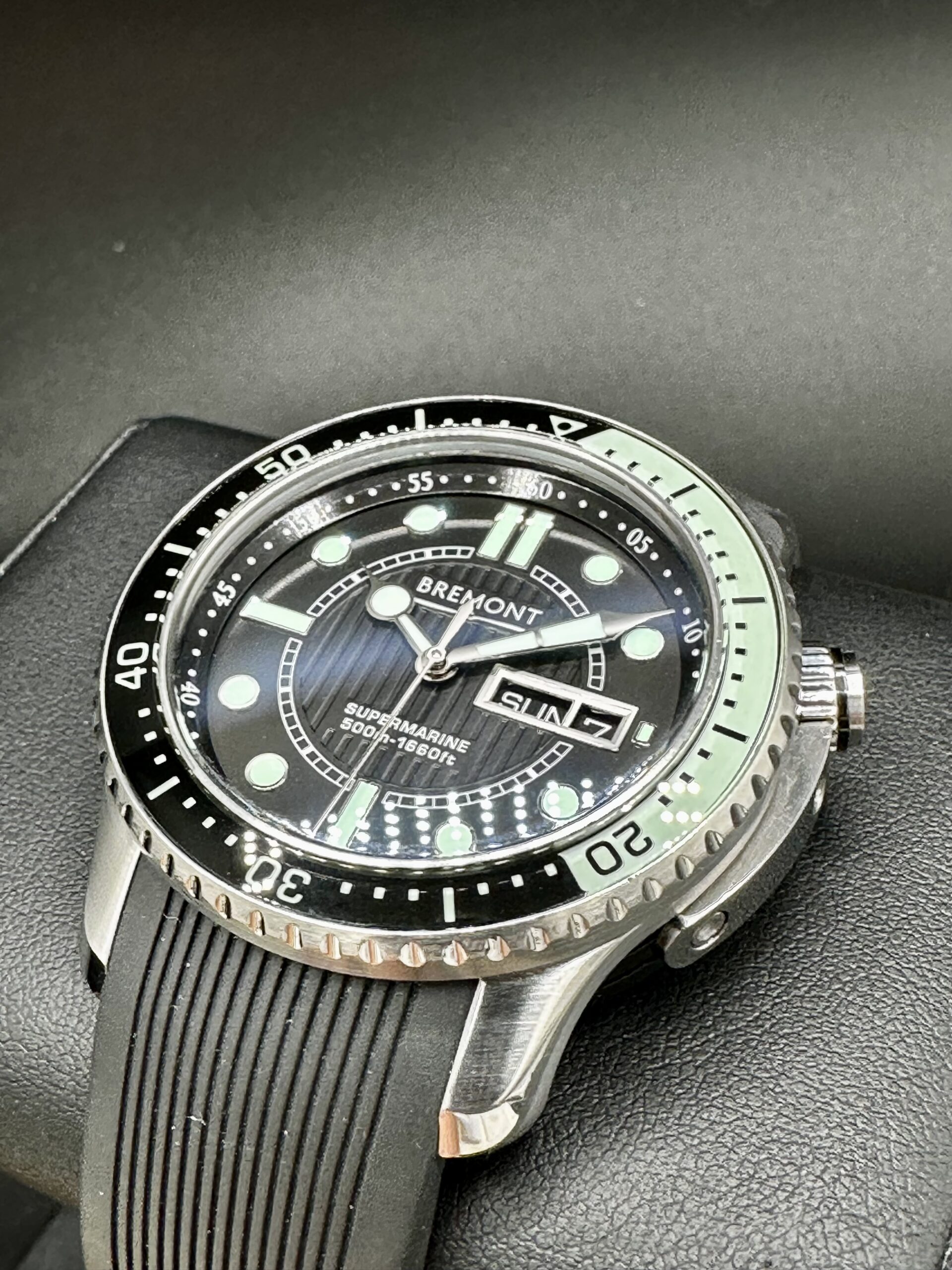 Bremont Supermarine S500 Swiss CoSC Automatic 43mm Stainless Steel 500m ...